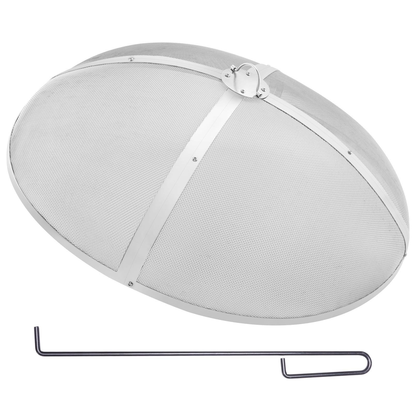 KFFKFF Outdoor Fire Pit Safety Screen, 30" Diameter, Enhanced Durable ...