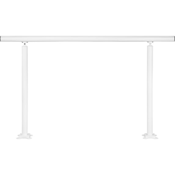 KFFKFF Outdoor Stair Railing Kit, 5 FT Handrails for 0-5 Steps ...