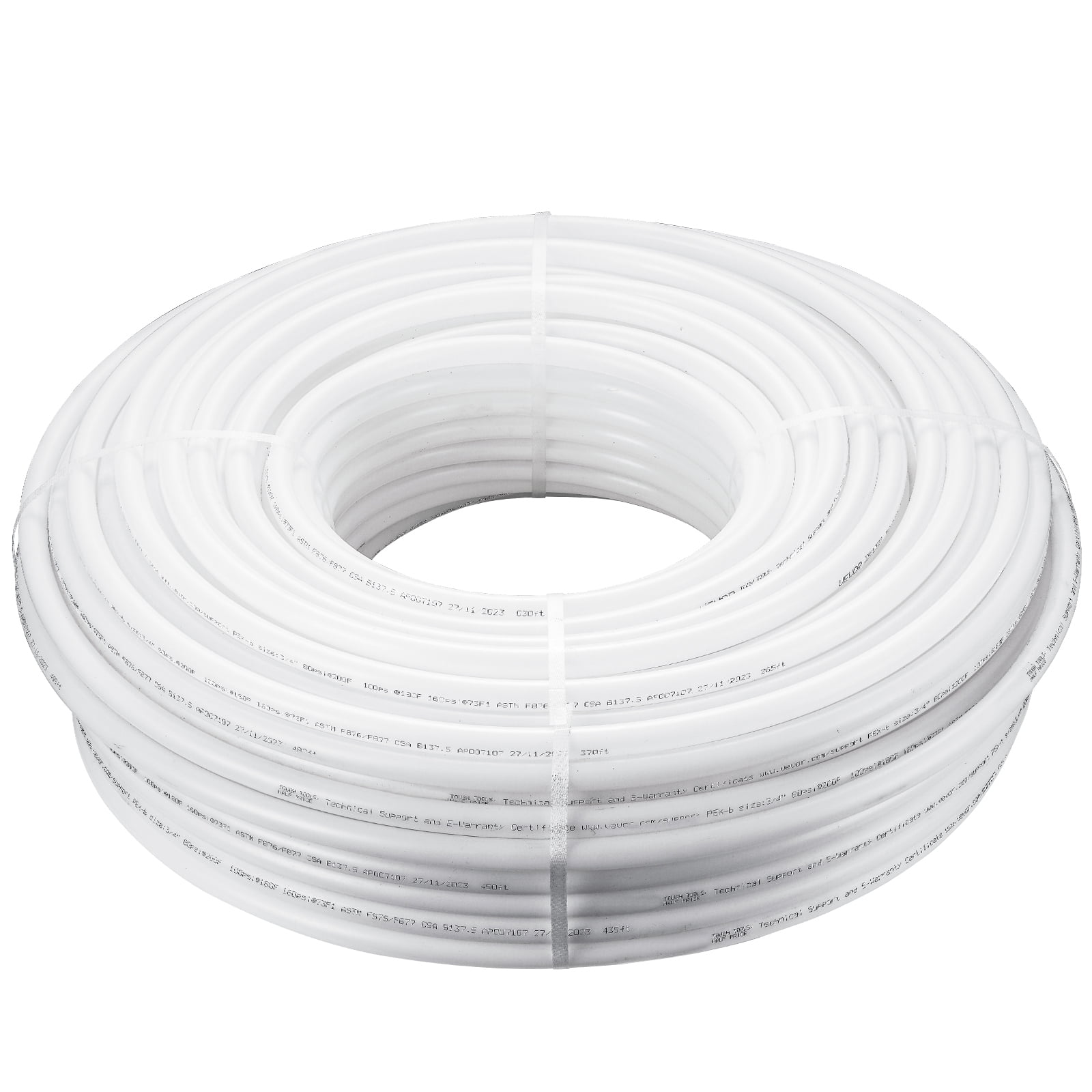 KFFKFF PEX Pipe, 3/4 Inch Diameter, 500 Feet Long, PEX-B Flexible ...
