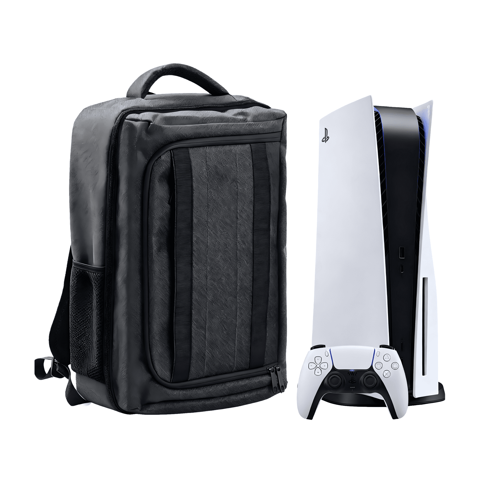KFFKFF Carrying Case for PS5, Protective Travel Backpack Compatible ...