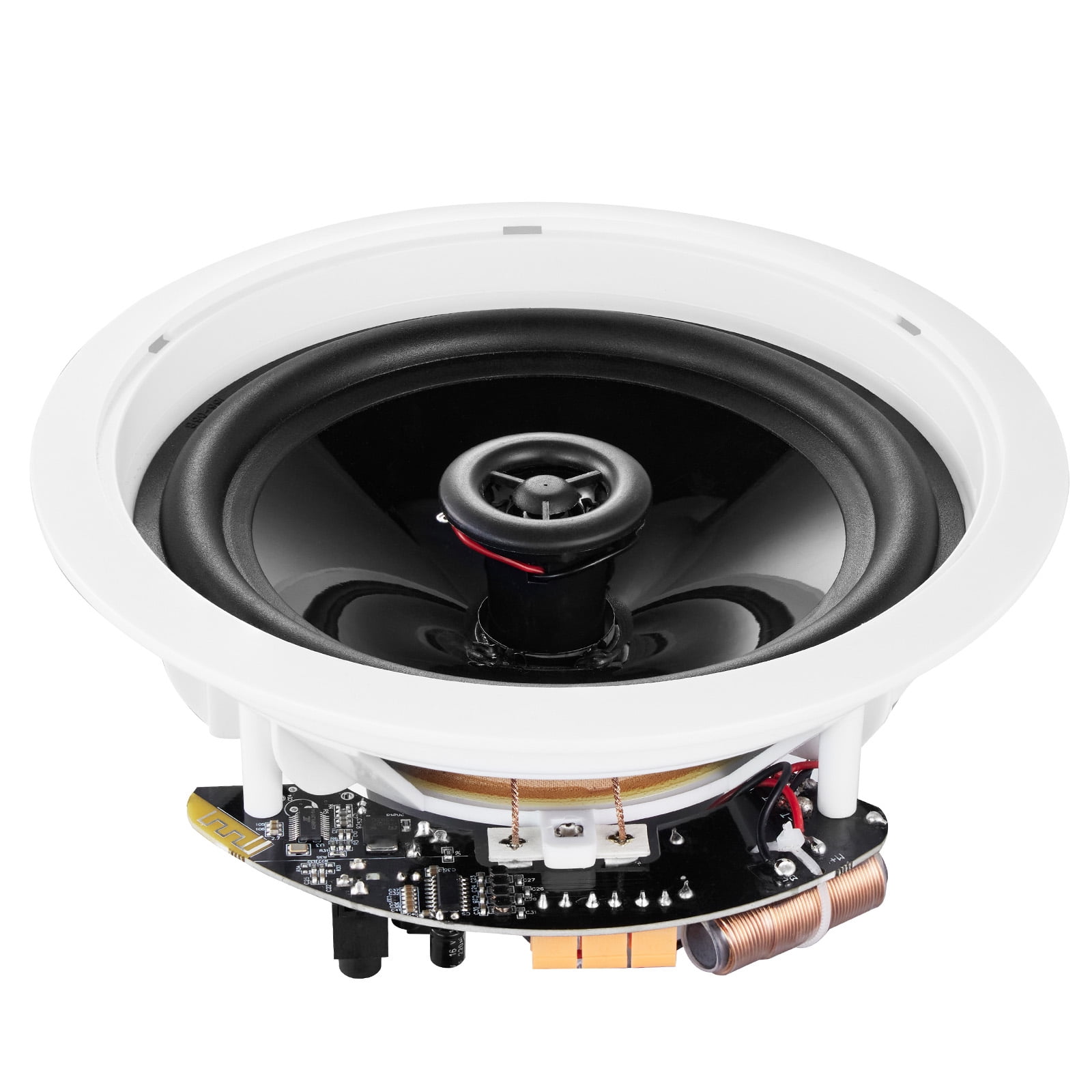 KFFKFF Pair of 6.5'' Ceiling Speakers with Bluetooth, 150W, Recessed ...