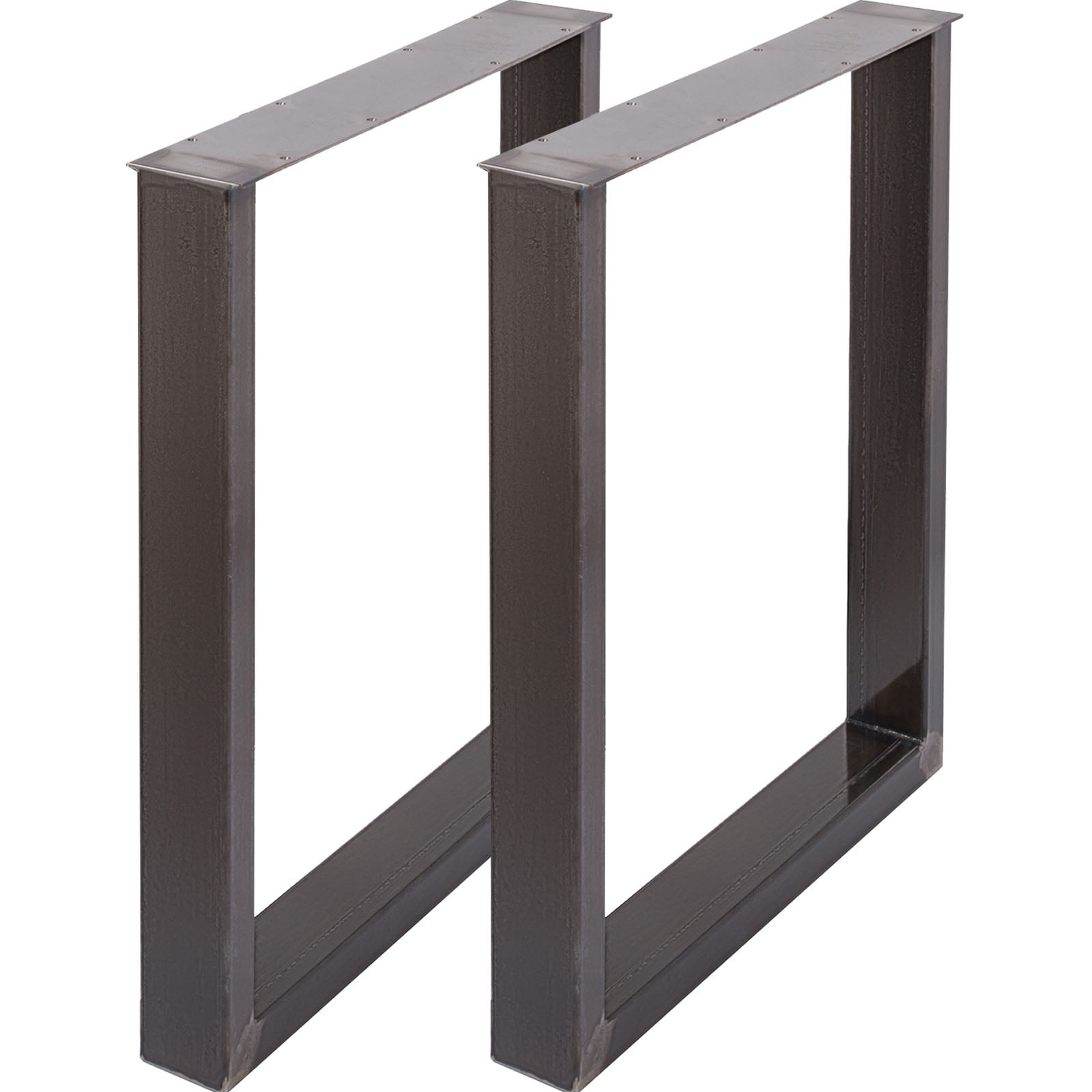 KFFKFF Pair of Metal Table Stands, 28'' Tall and 23'' Broad, Robust 3.1 ...