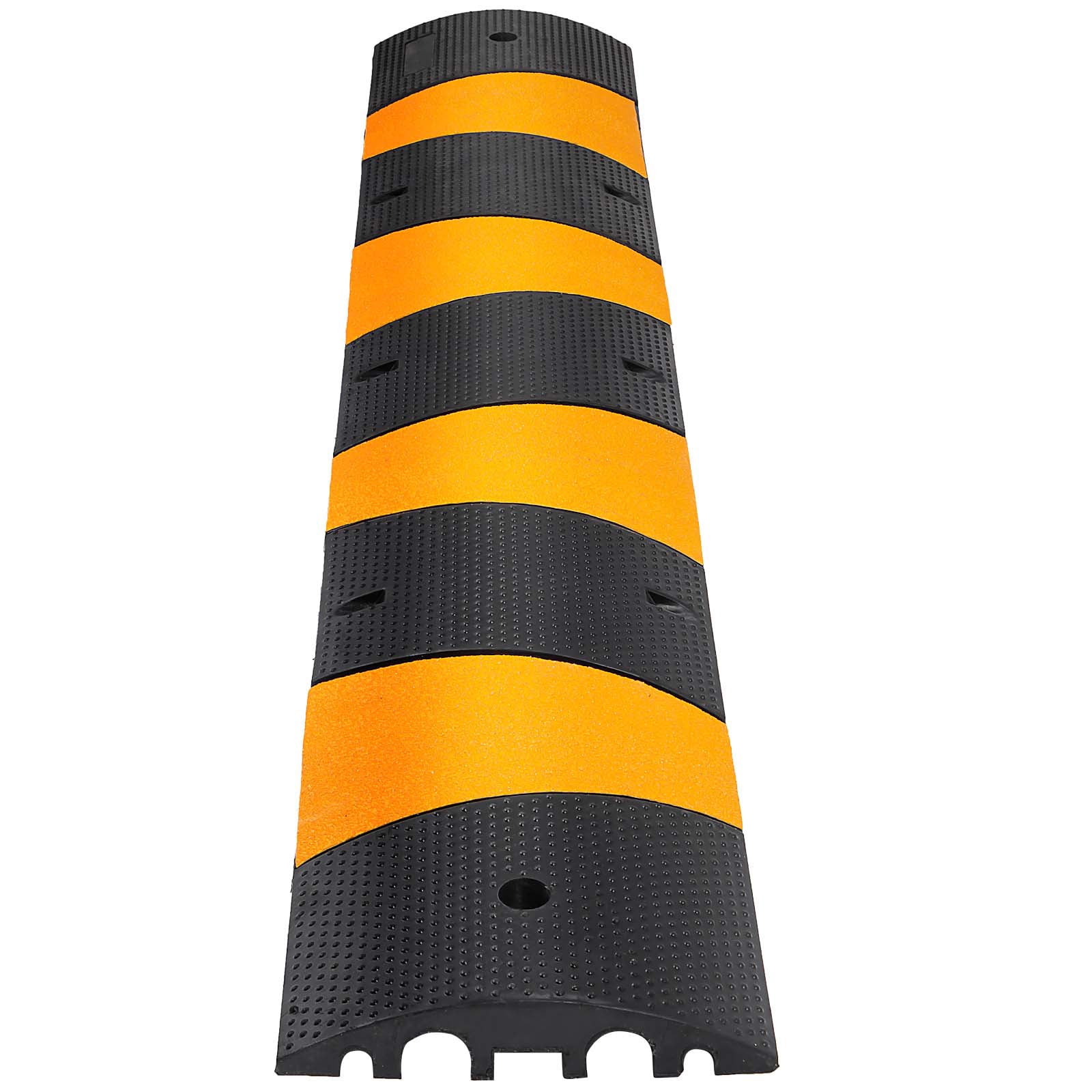 KFFKFF Pair of 6ft Rubber Speed Humps, Driveway Modular, 72.4 x 12 x 2. ...