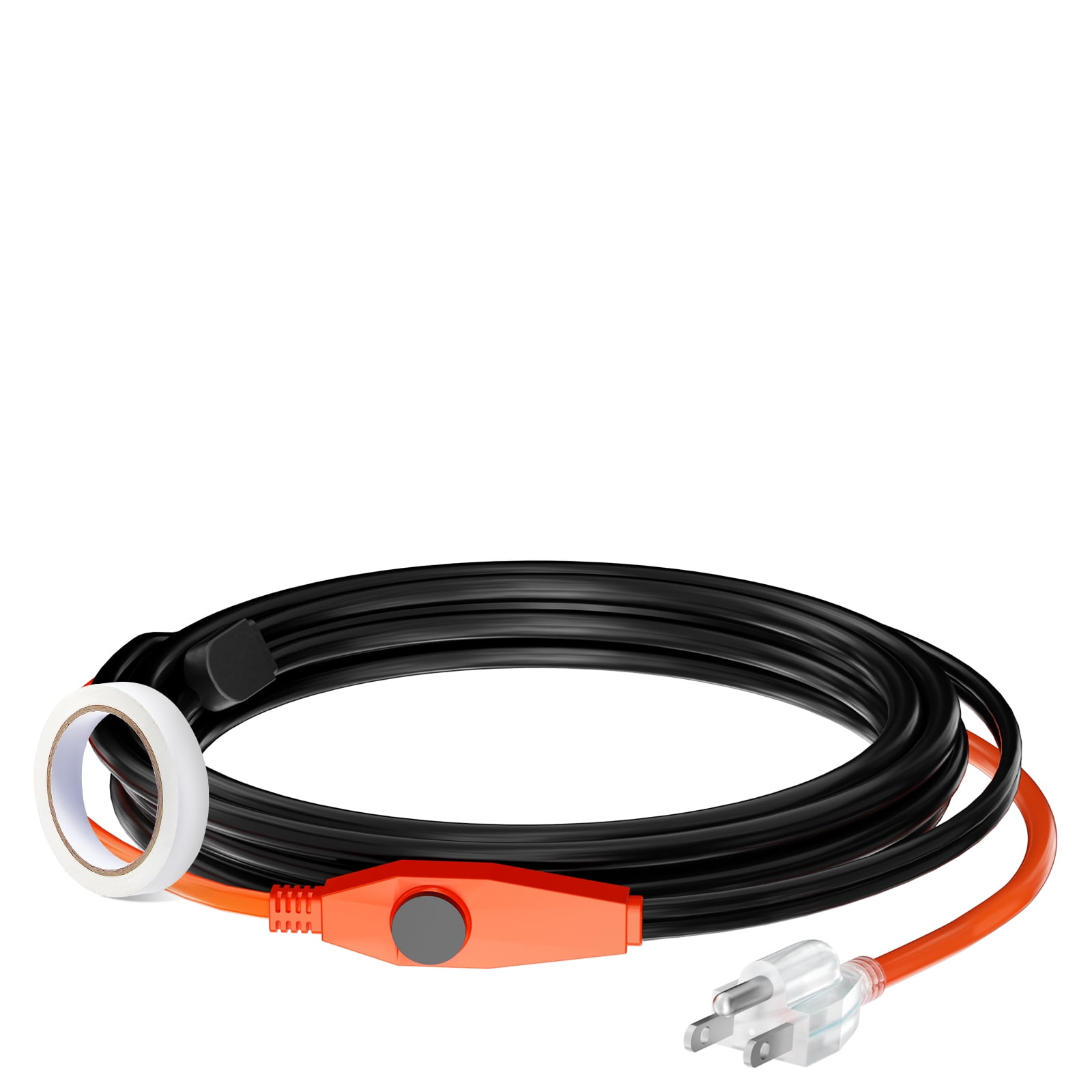 KFFKFF Pipe Warming Wire, 12FT 7W/FT Thermal Strip for Tubes with ...