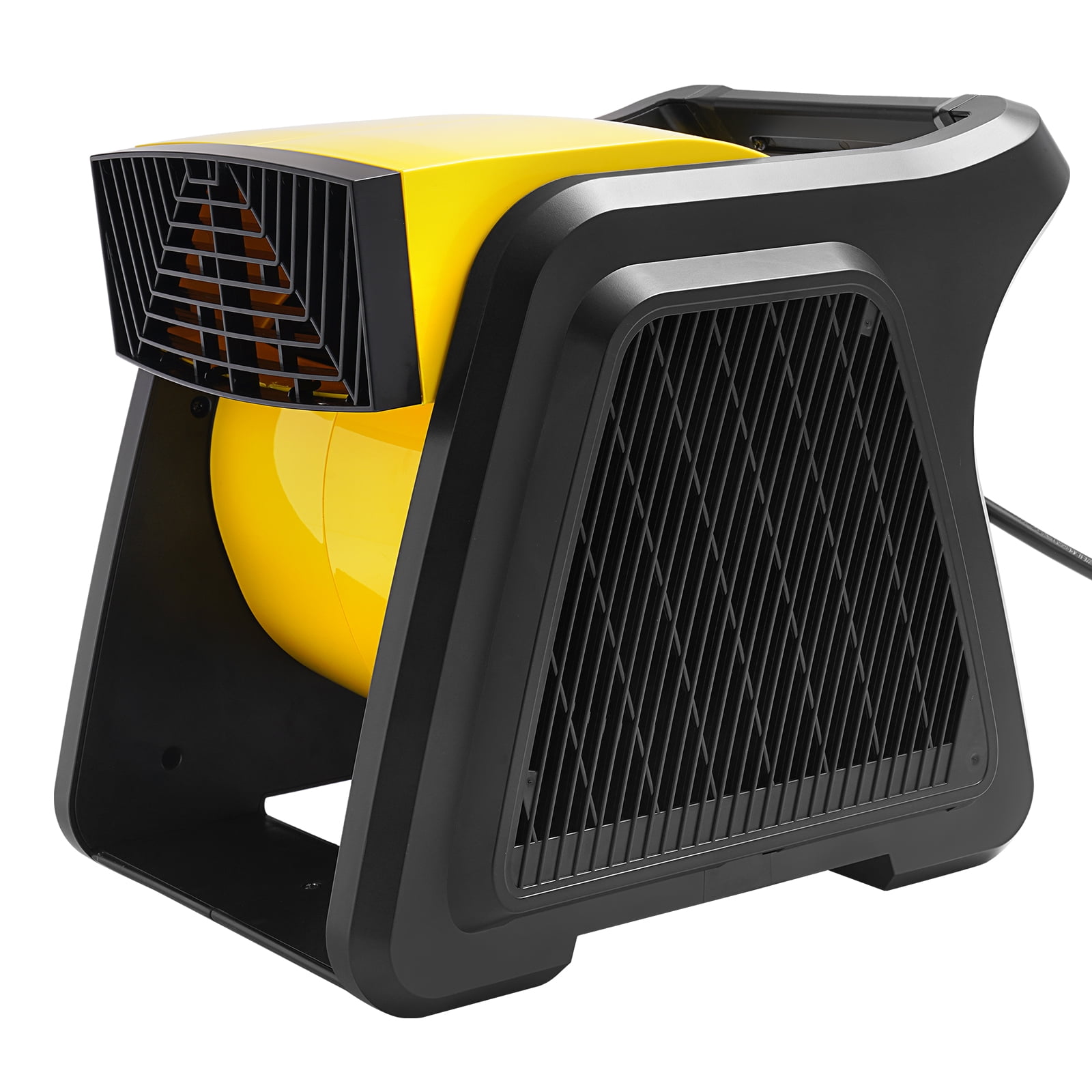 KFFKFF VV-GFJJY 600 CFM 3-Speed Pivoting Utility Fan and Air Mover with ...