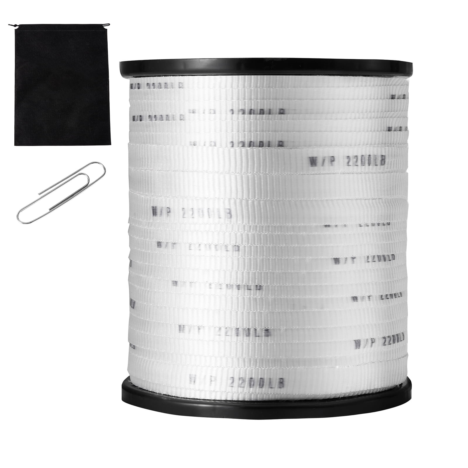 KFFKFF Polyester Pulling Cord, 5/8" x 630' Flat Mule Tape, 2200 lbf ...