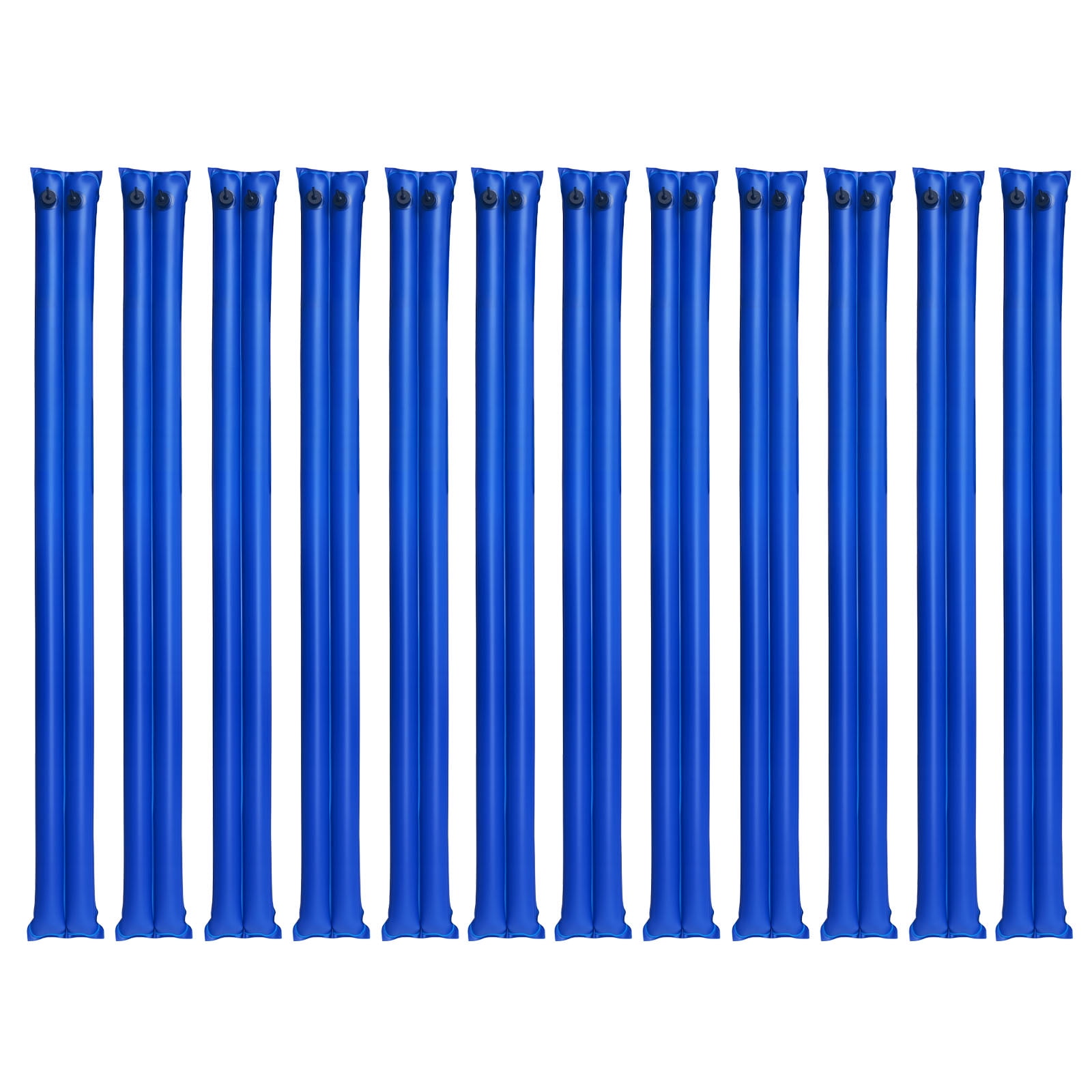 KFFKFF Pool Cover Water Bags, Set of 12, 8 Ft Length, Double Chamber ...