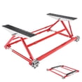 KFFKFF Portable Car Lift, 4400 lbs Capacity, Durable Steel Construction ...
