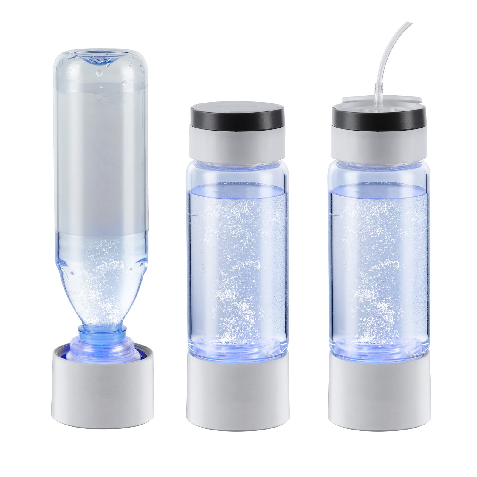 KFFKFF Portable Water Ionizer Machine, Hydrogen Water Bottle Generator ...