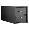 KFFKFF Post Mount Mailbox, Secure & Durable Outdoor Lockable Mailbox ...