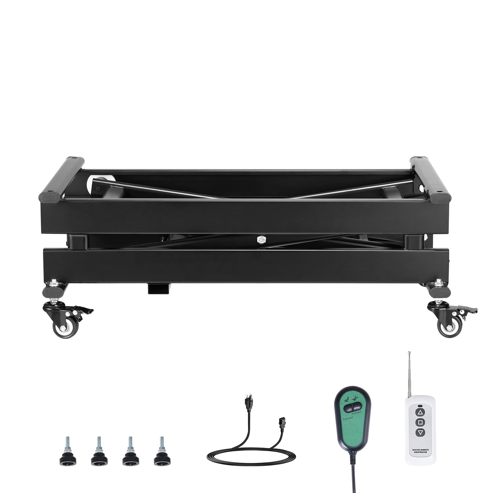 KFFKFF Powered Elevating Table, Load Bearing of 330 lbs, Solo Scissor ...