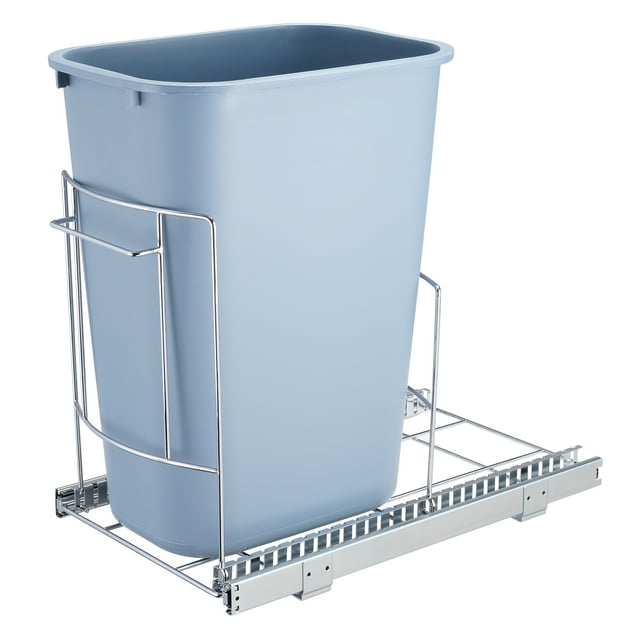 KFFKFF Pull Out Trash Can Frame with Installation Accessories Kitchen ...