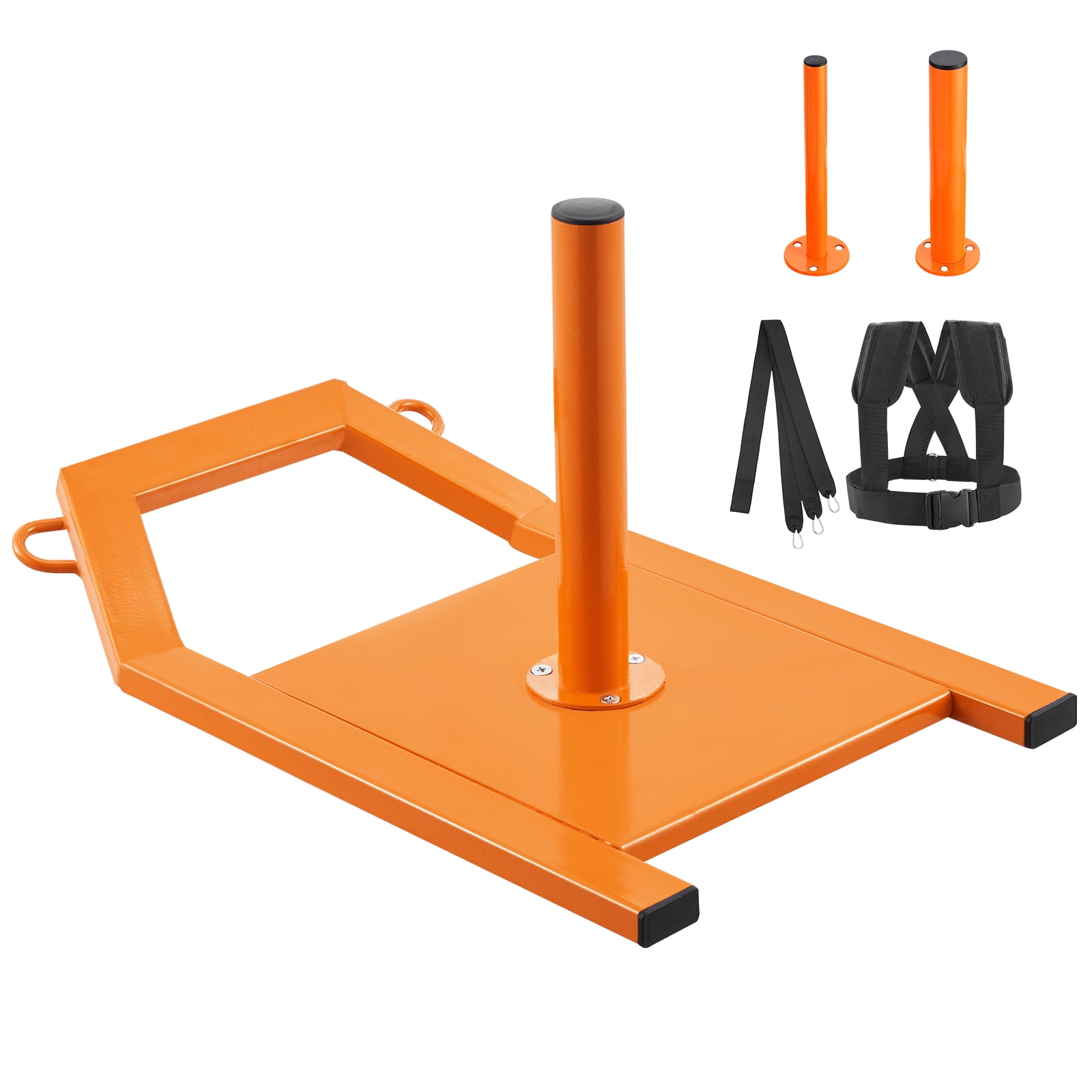 KFFKFF Pull Sled for Weight Training, Fitness Power Sled for Strength ...