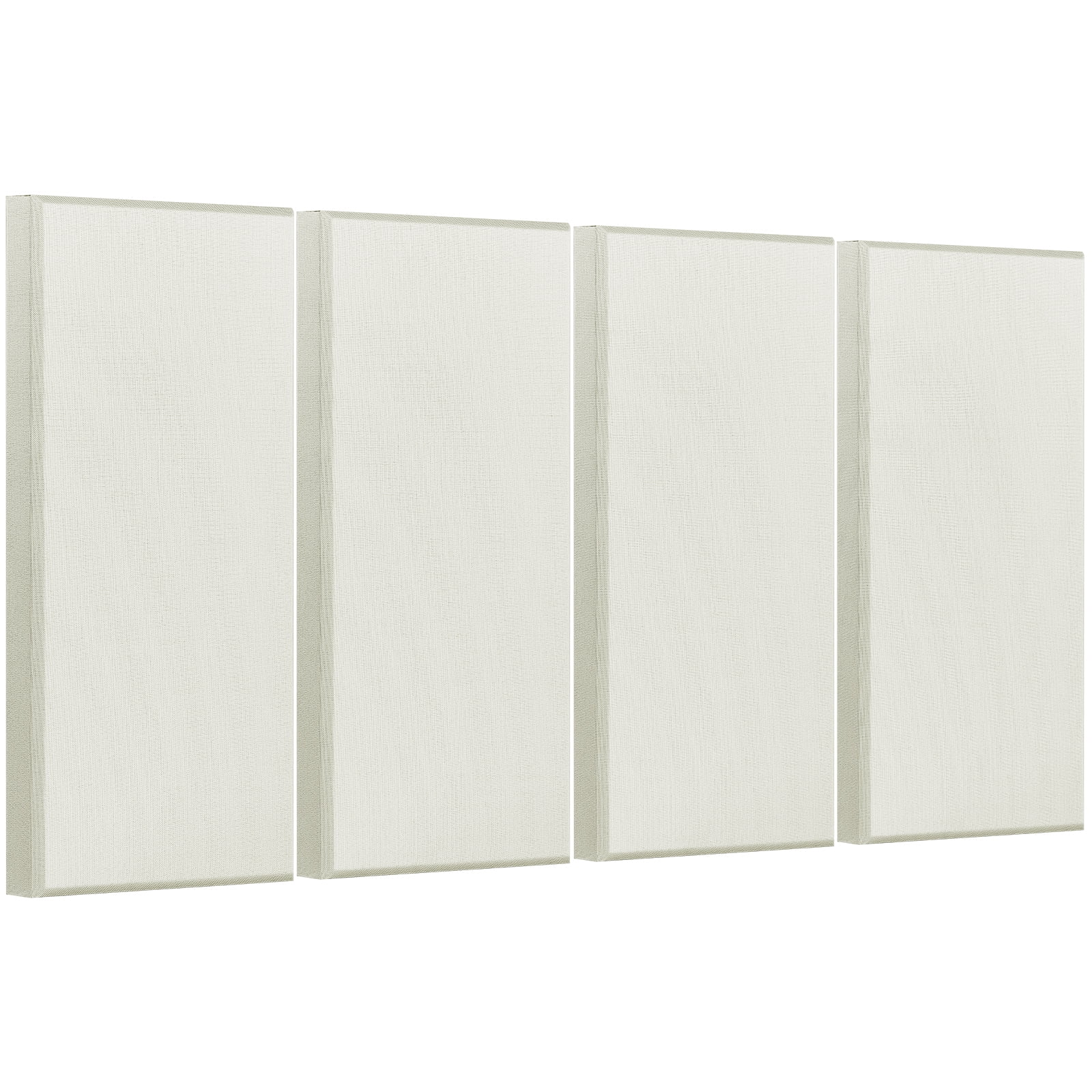 KFFKFF Quartet of Acoustic Panels, Fiberglass Sound Dampening Panels of ...