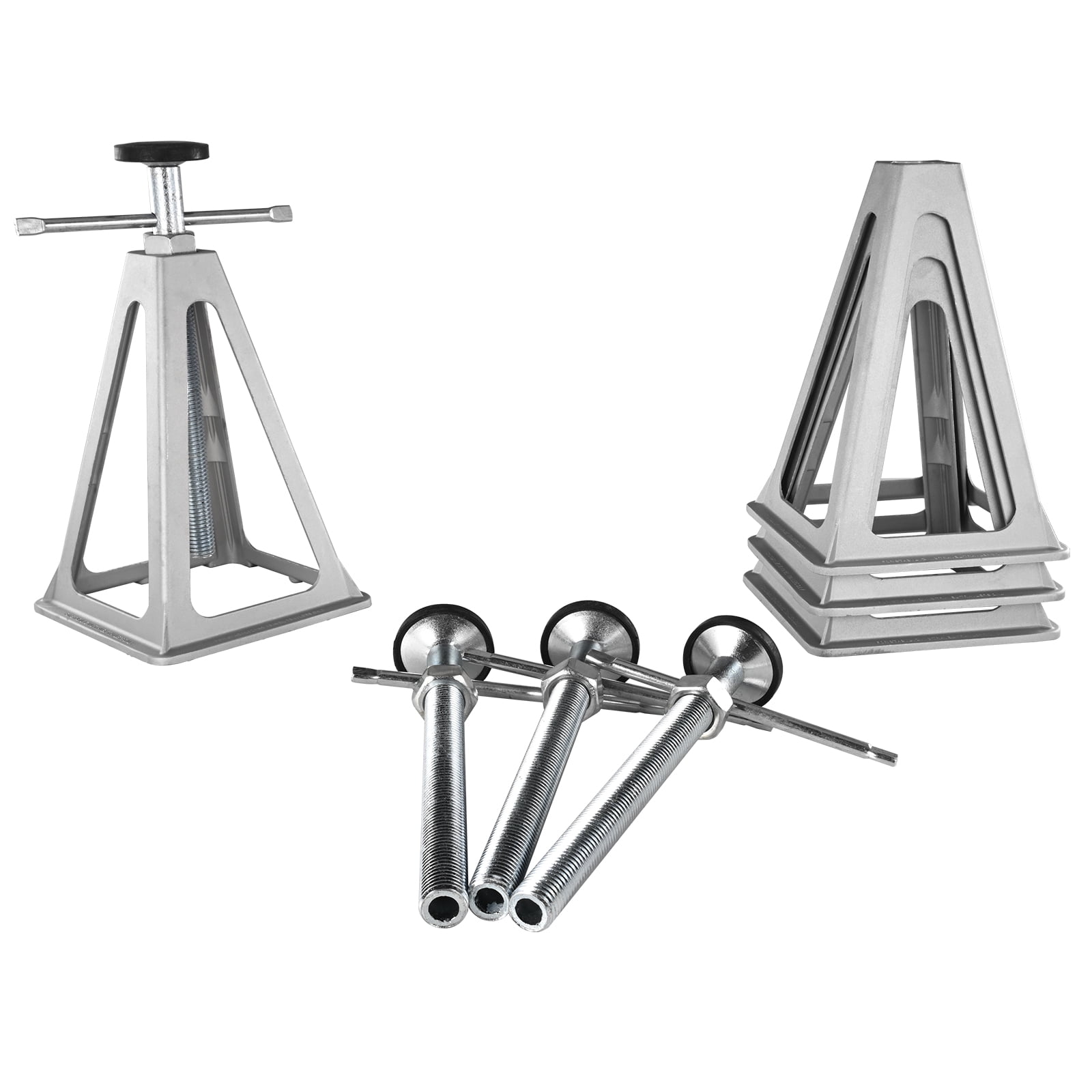 KFFKFF RV Stabilizer Jacks, 4 Pack Aluminum RV Leveling Jacks, RV Stack ...