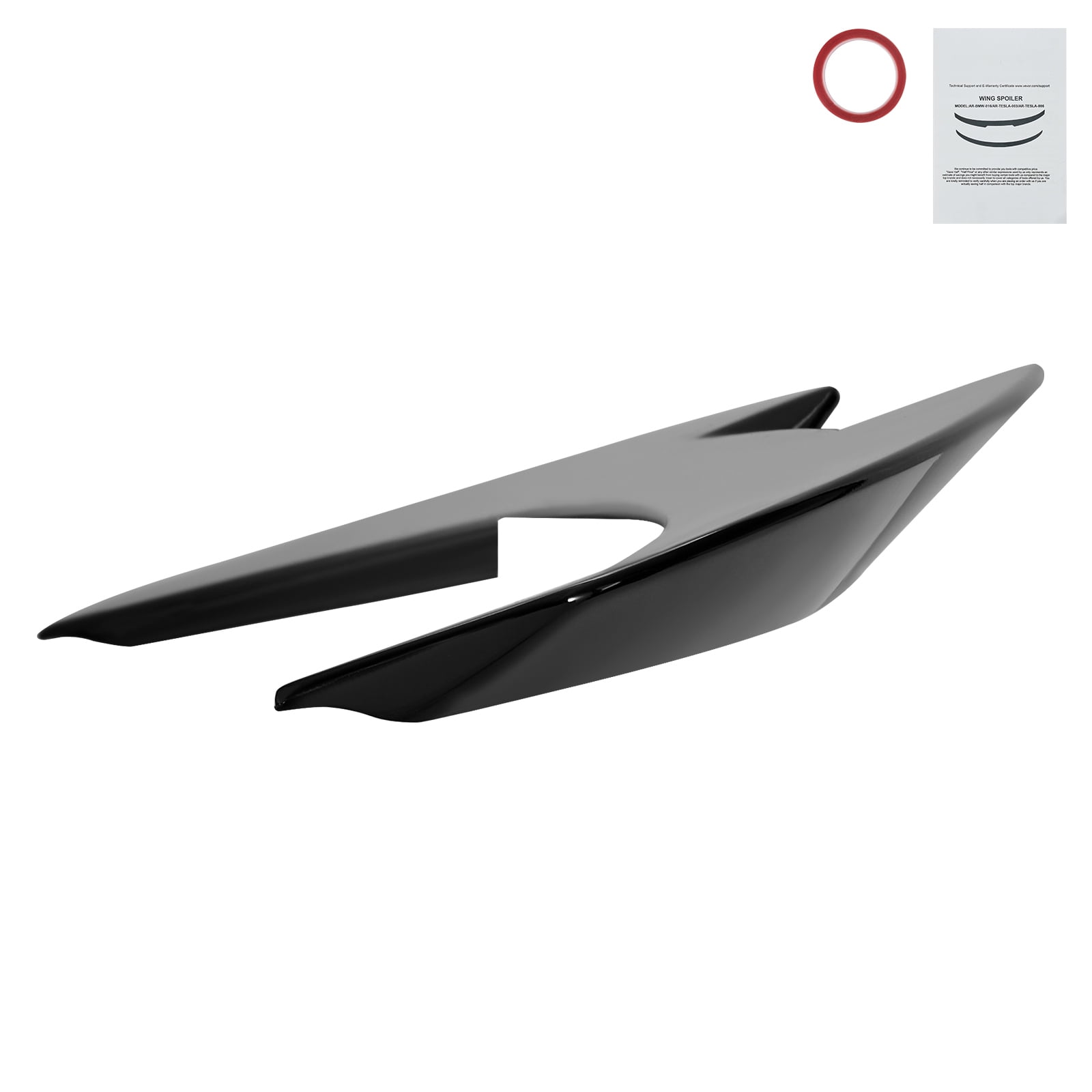 KFFKFF Rear Spoiler 48.4'' GT Style Trunk Wing Compatible with 2012 ...