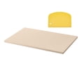 KFFKFF Rectangular Pizza Stone, 20 x 14 x 0.67 in, Heat-Resistant ...