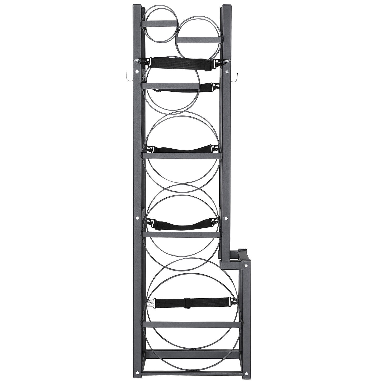 KFFKFF Refrigerant Tank Rack 1x50+2 x 30lbs+3 Small Tanks Cylinder Tank ...
