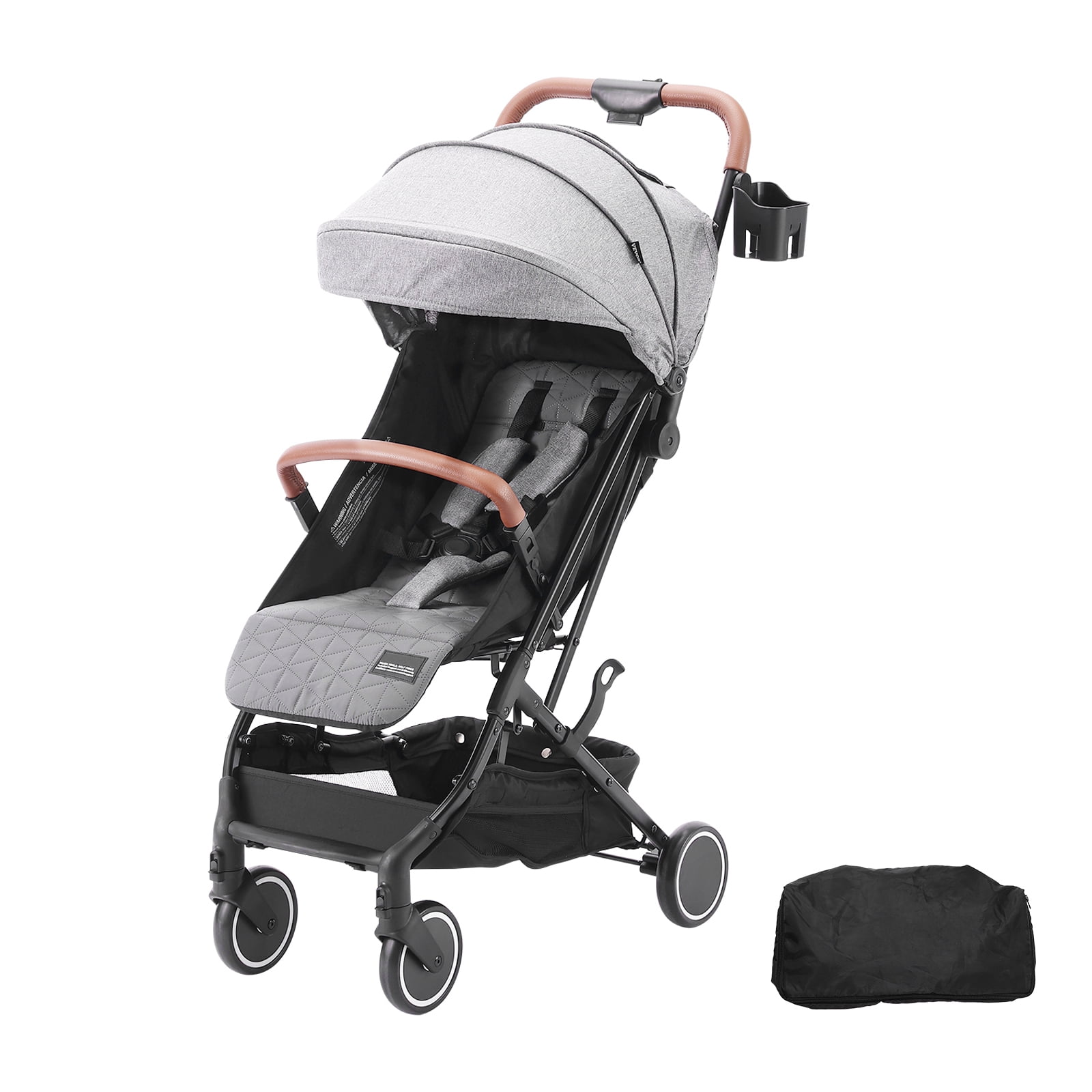 KFFKFF Regular Infant Pram, Child Pram with 95°-150° Modifiable ...