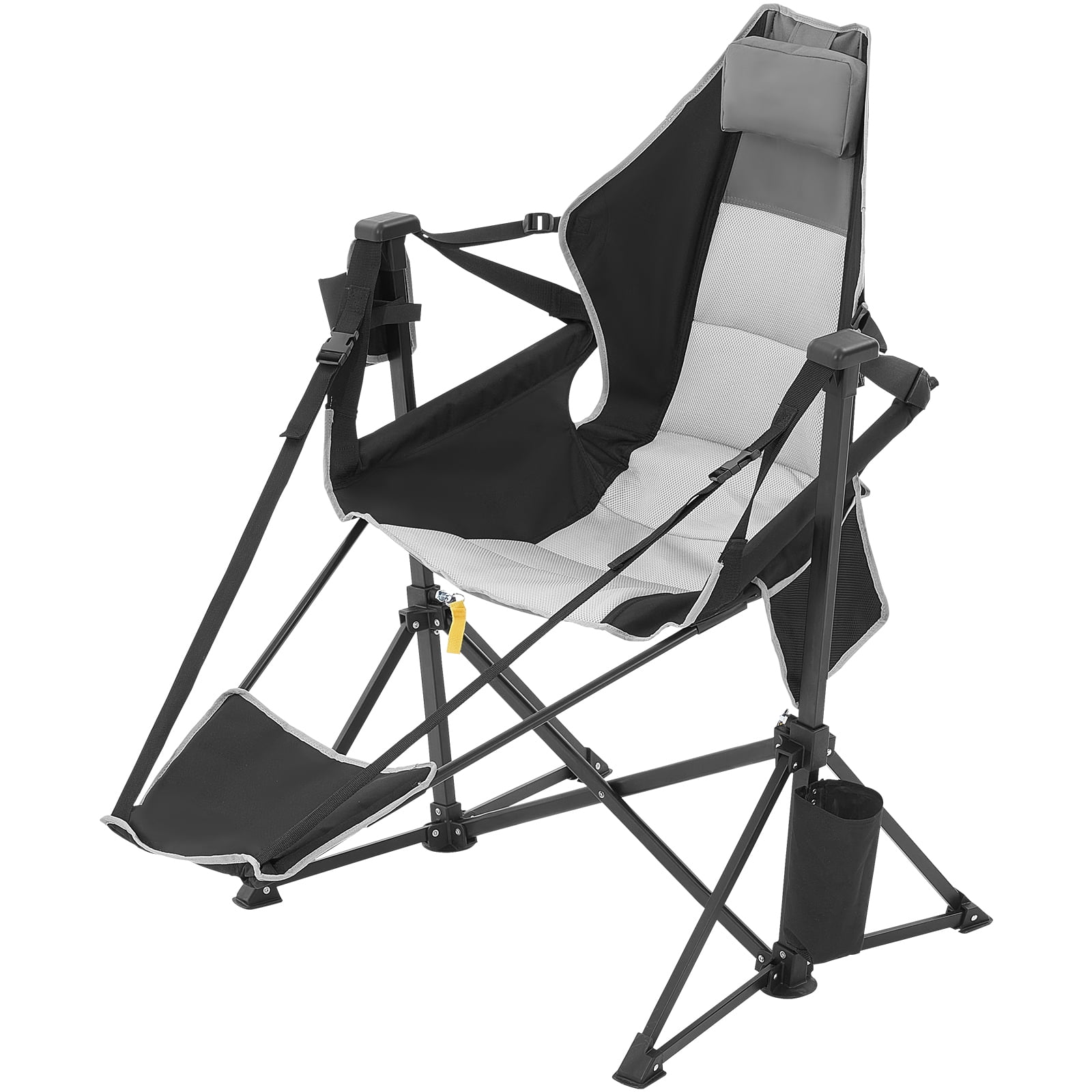 KFFKFF Relaxing Outdoor Chair, Hammock Style Camping Seat with 300 lbs ...