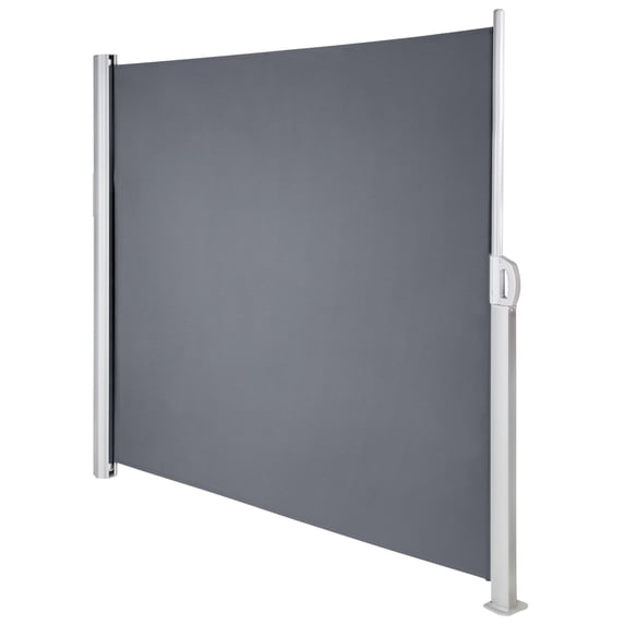 KFFKFF, Retractable Side Awning, 118" x 63", Waterproof Patio Screen ...