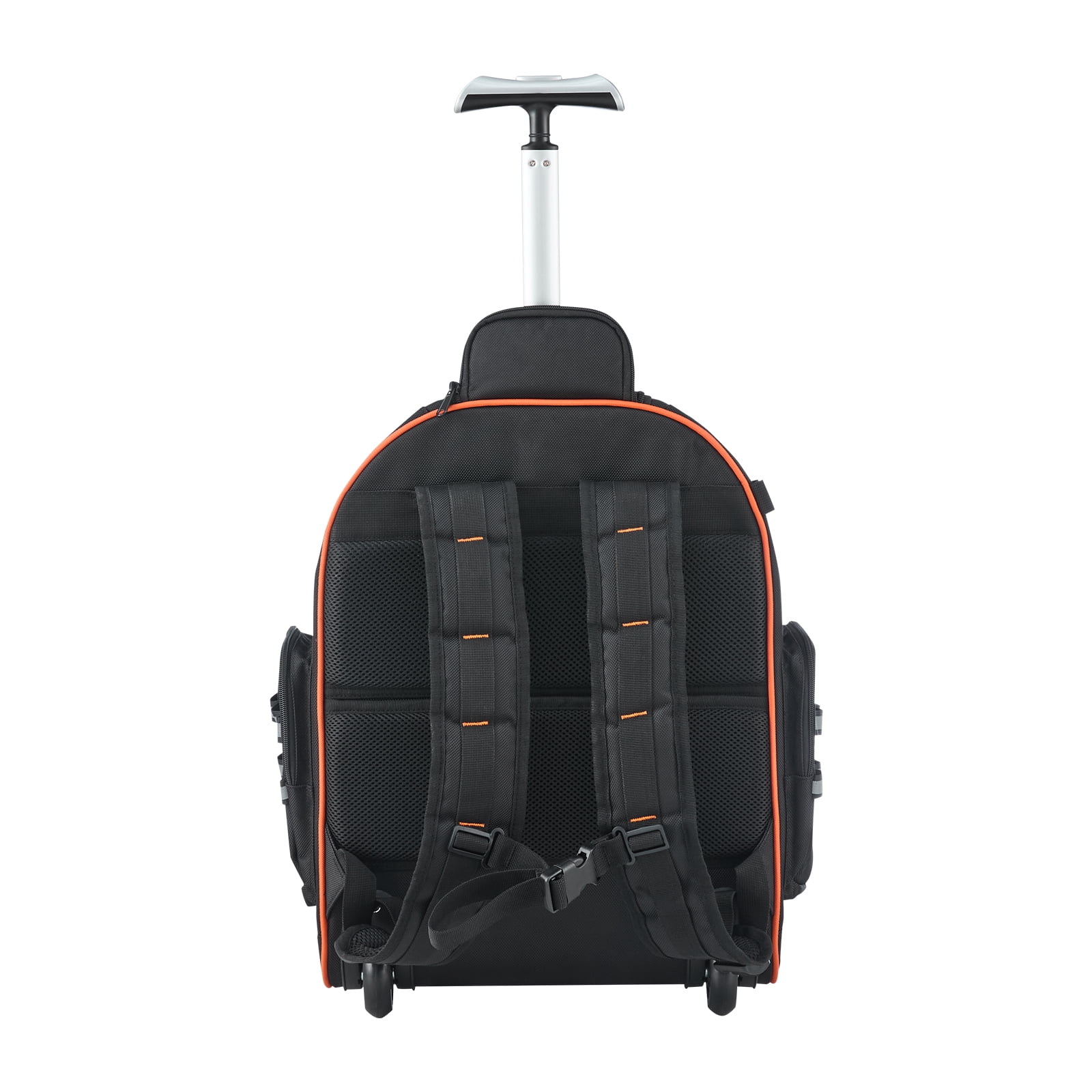 KFFKFF Rolling Tool Backpack with 110 lbs Capacity, 45 Pockets, Durable ...