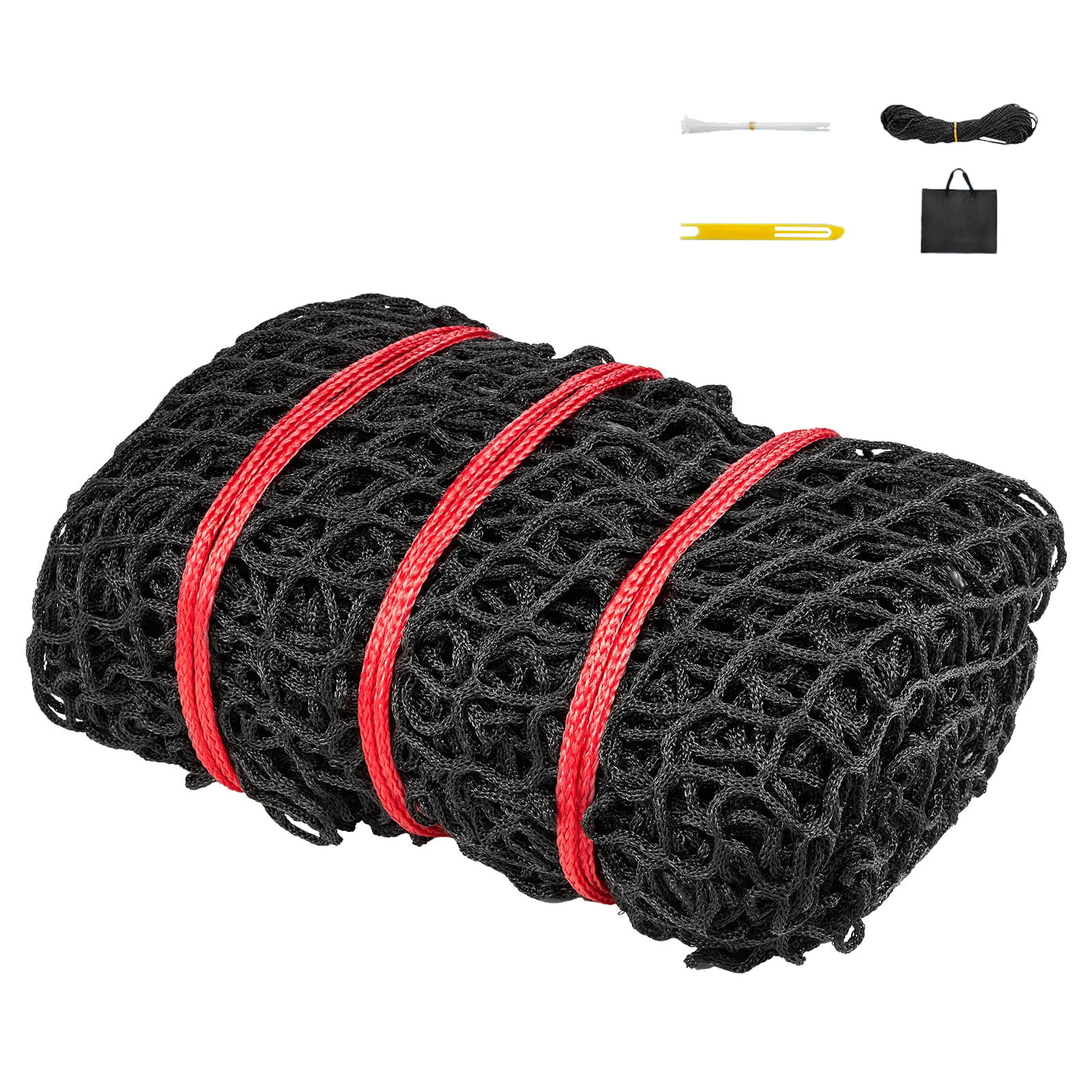 KFFKFF Round Bale Hay Net, 4.92 x 4.92 x 4.92 ft, 1.5-Inch Openings ...