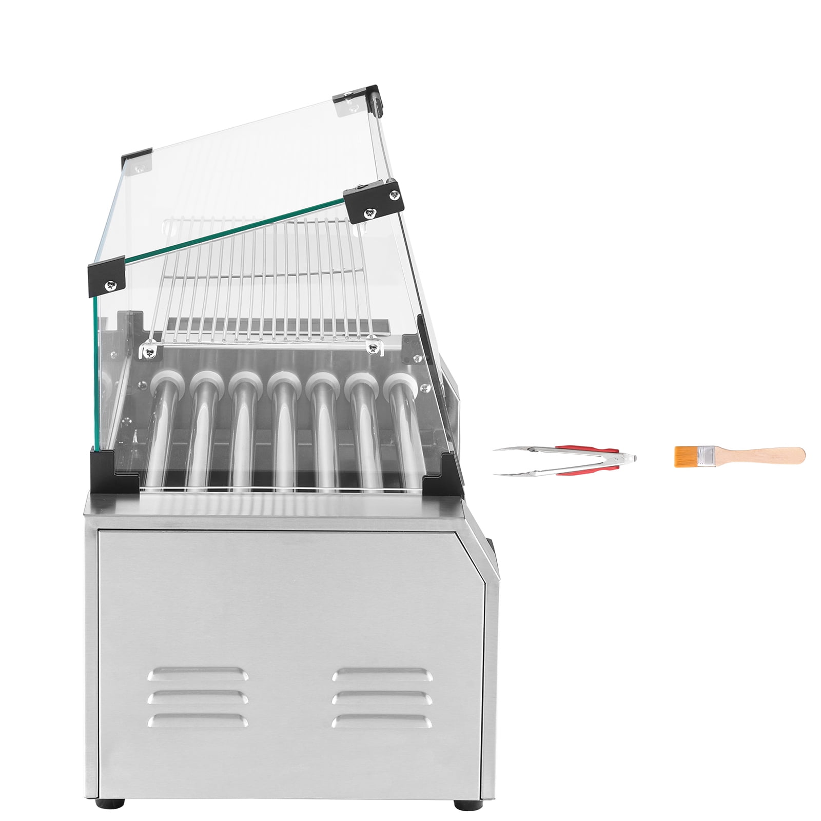 KFFKFF Sausage Roller, 18 Sausage 7 Rollers, Metallic Grill Cooker ...