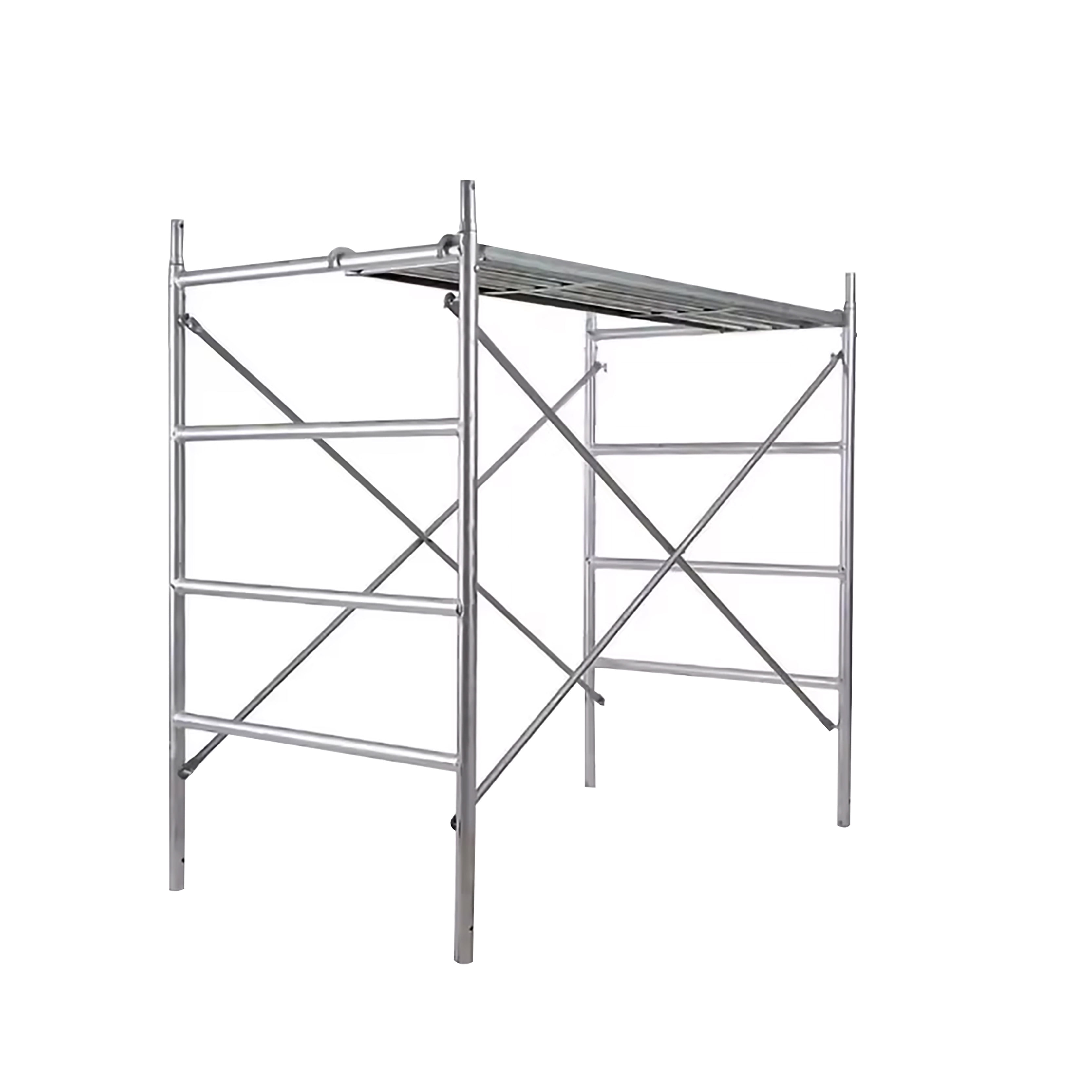 KFFKFF Scaffolding Cross Brace 6x4 ft, 8-Pack Solid Carbon Steel ...