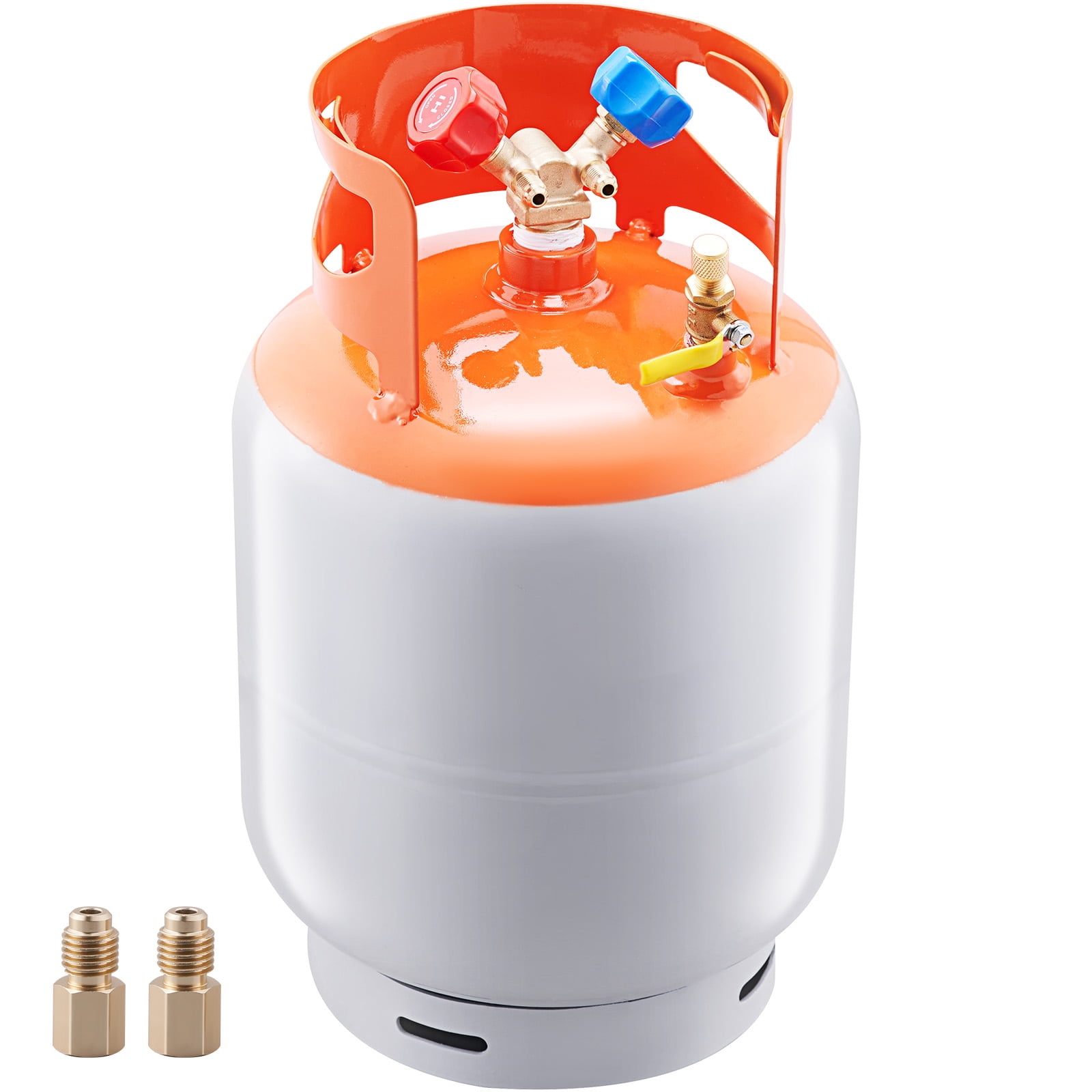 KFFKFF Secure 50 LBS Tank for Refrigerant Recovery, 400 psi Capacity ...