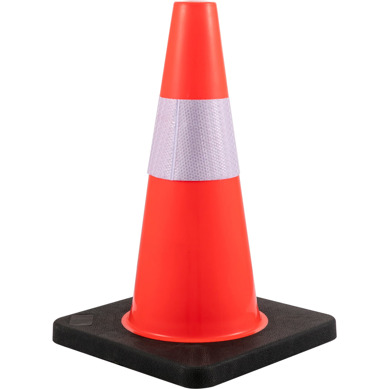KFFKFF Security Pylons, 18 in/45 cm Tall, Set of 5 PVC Orange Caution ...