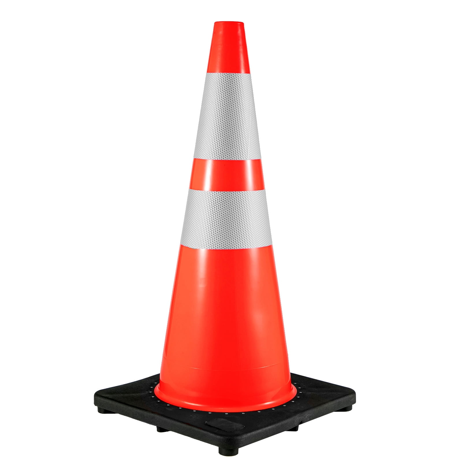KFFKFF Set of 6, 36" Road Safety Cones, Parking Guidance Cone with ...