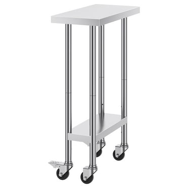 Ktaxon 30'' x 24" Stainless Steel Prep & Work Table, Kitchen Commercial ...