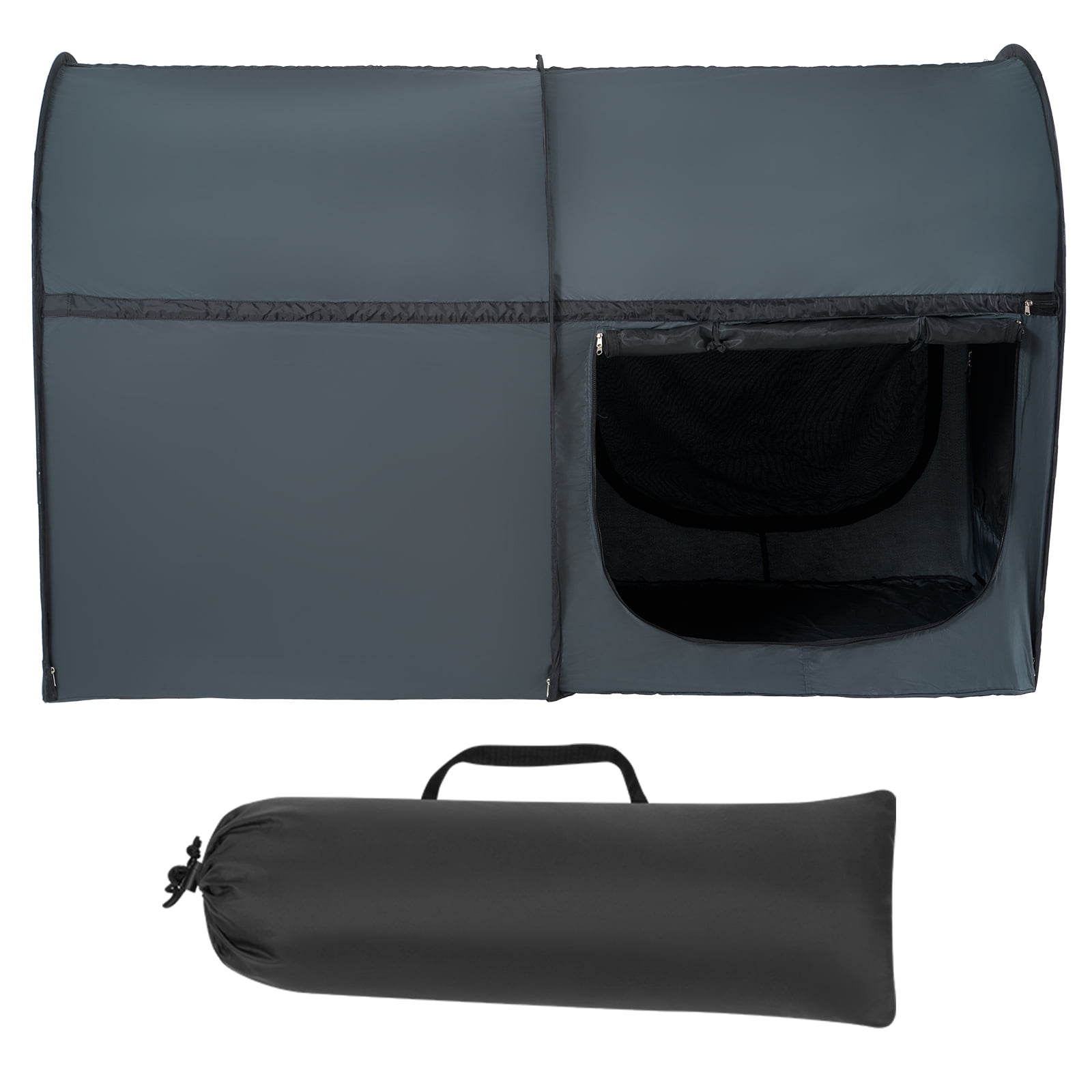 KFFKFF Sleep Canopy, Pongee Material, Quad-Entry, Airy Privacy Pod with ...