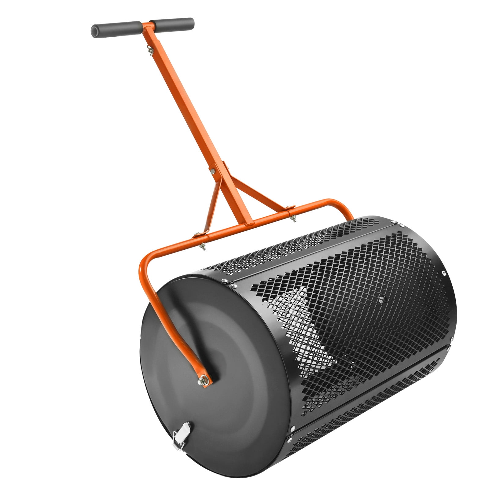 KFFKFF Soil and Compost Distributor, 24" Rolling Garden Applicator with ...