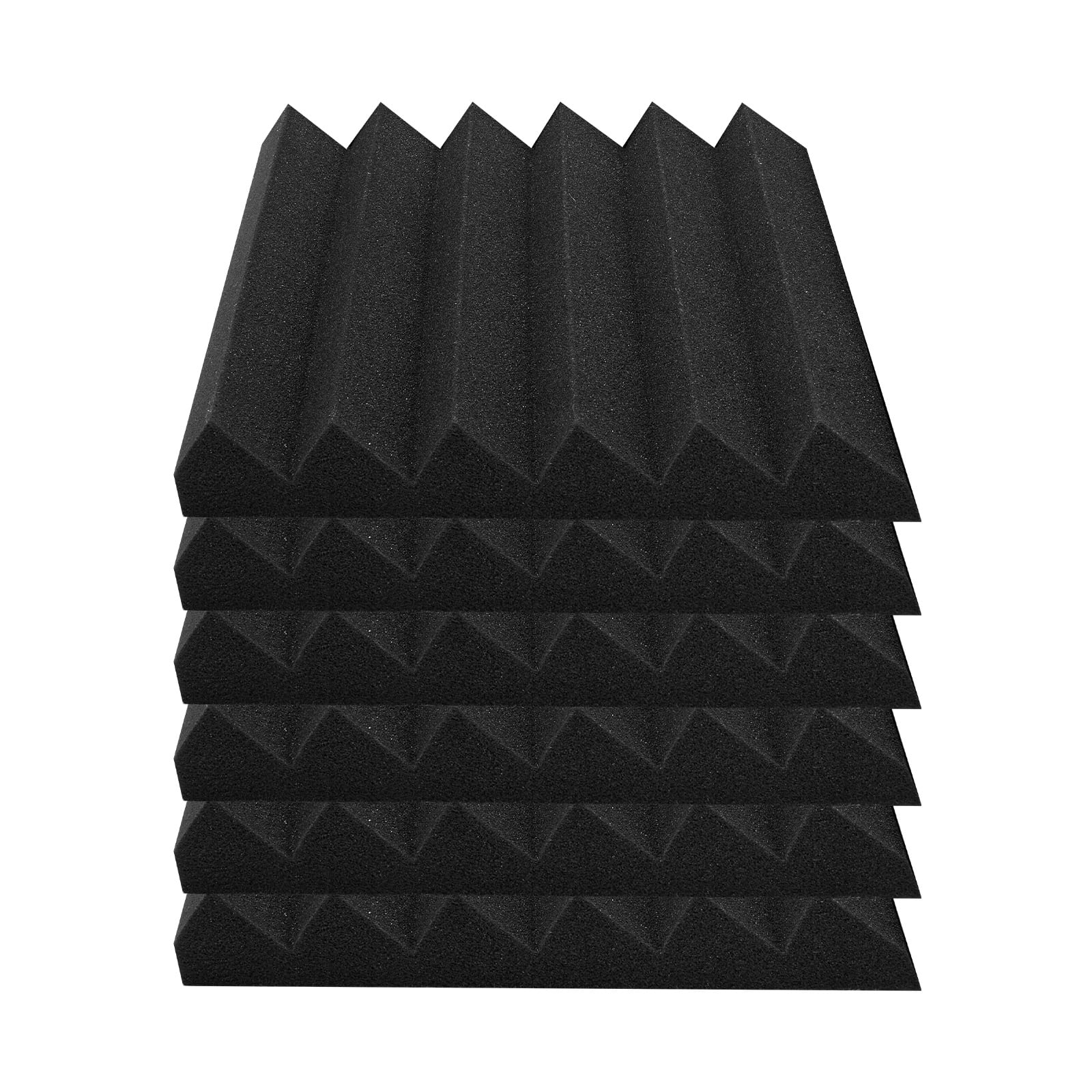 KFFKFF Sound Absorbing Foam Squares, Set of 36, 12 x 12 x 2 inches ...