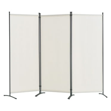 Amar Tool 4-Panel 5.6ft Room Divider Folding Fabric Privacy Screen w ...