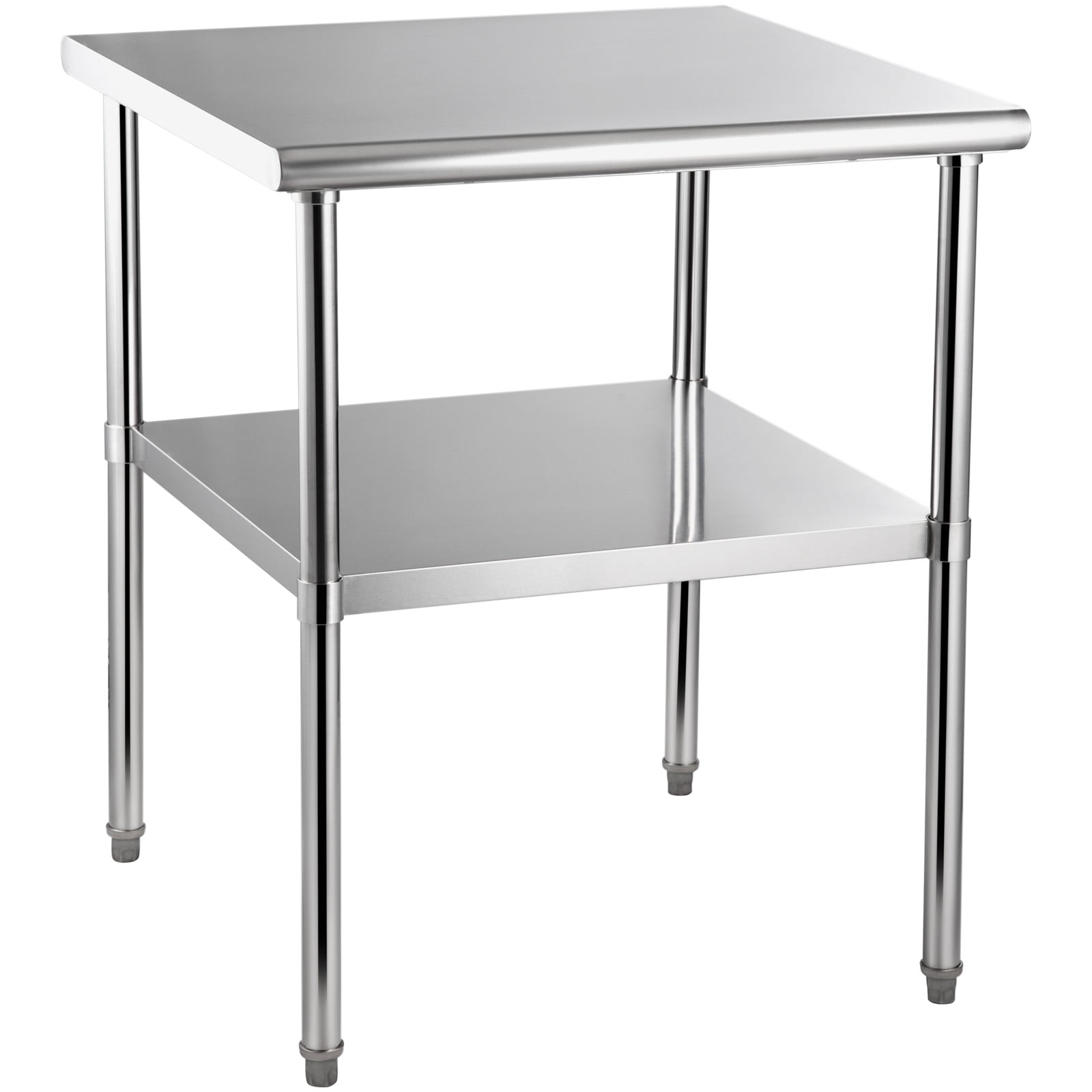 KFFKFF Stainless Steel Prep Table, 30 x 30 x 36 Inch, 800lbs Capacity ...