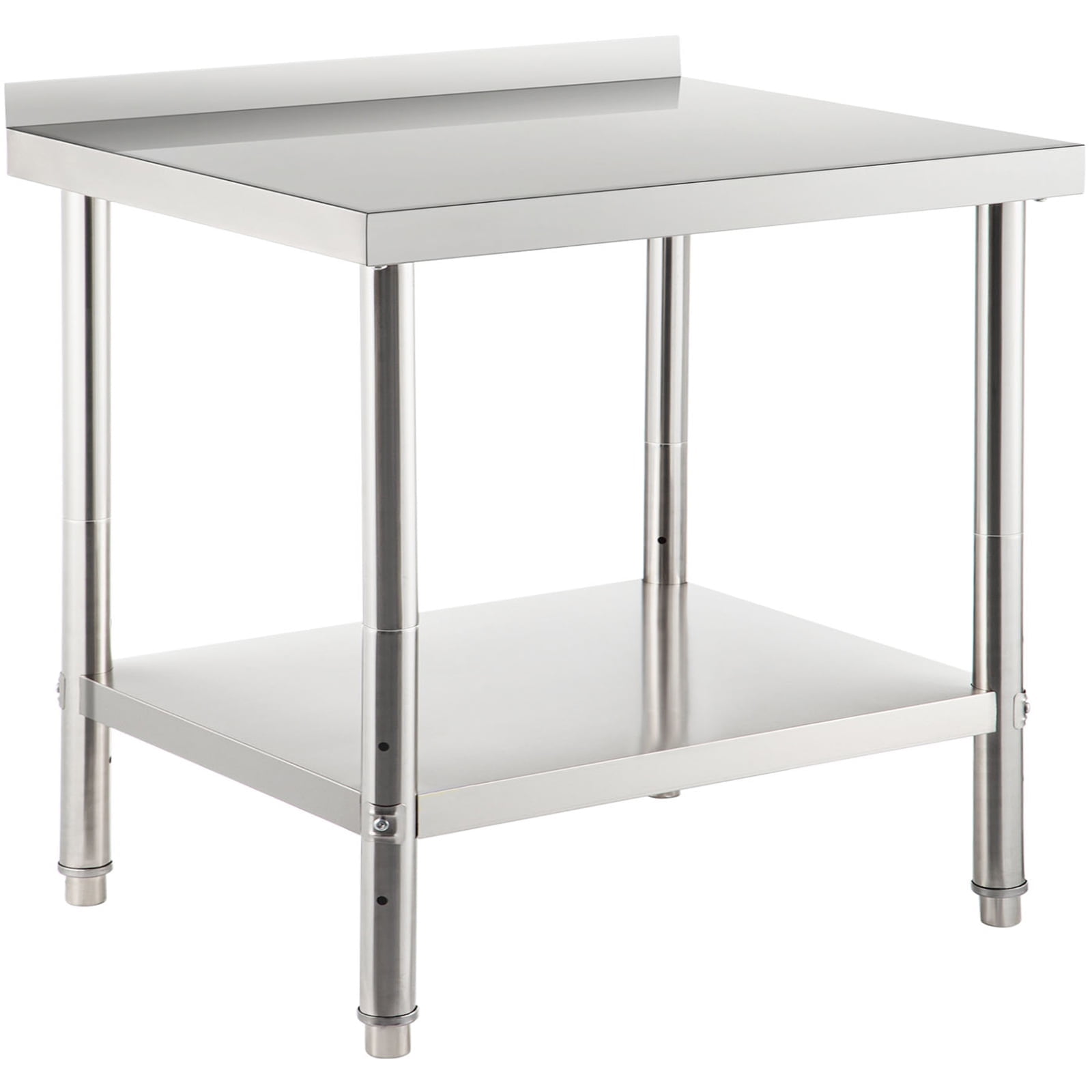 KFFKFF Stainless Steel Prep Table, 36 x 24 x 35 inches, 440 lb load ...