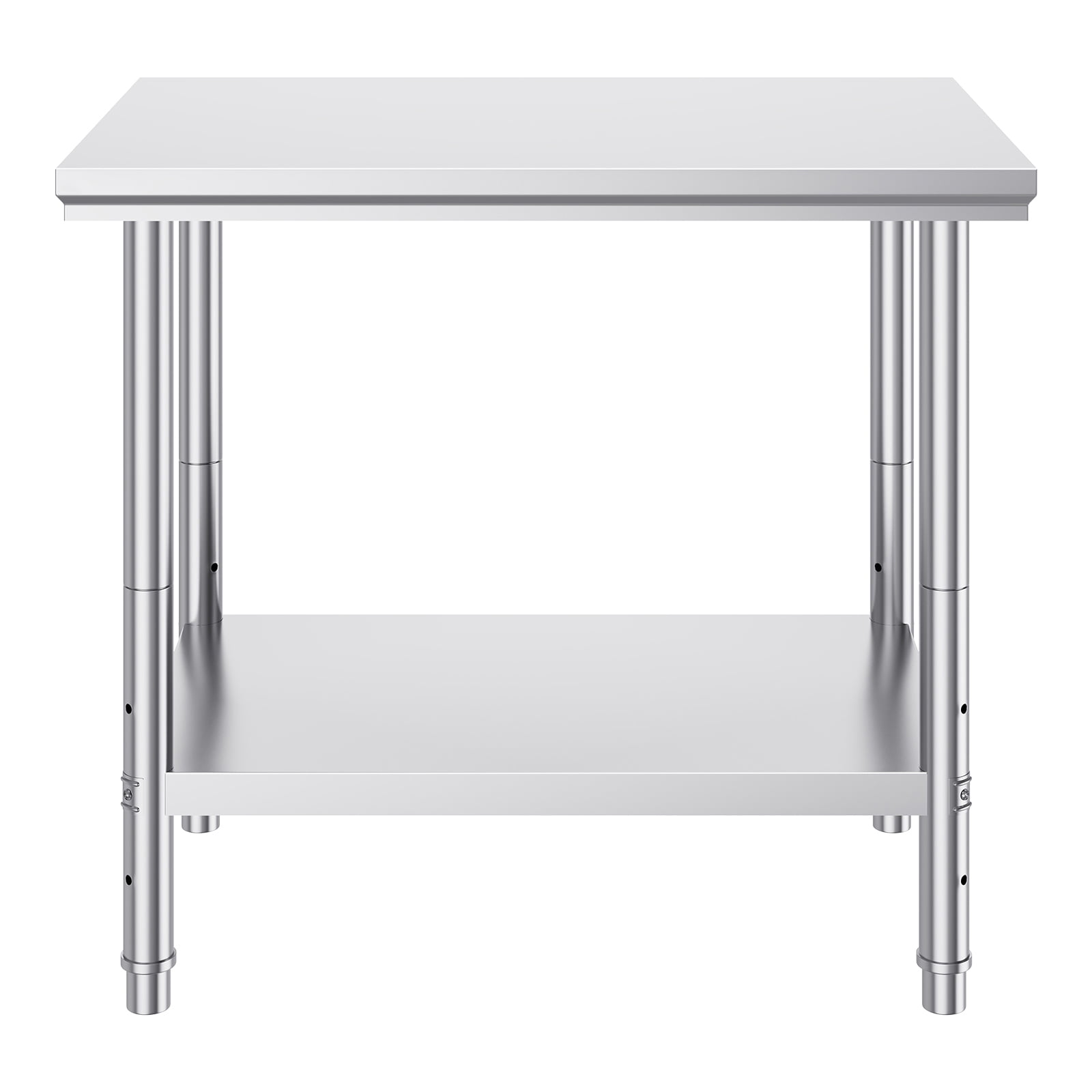 KFFKFF Stainless Steel Prep Table, 900x600x800 mm, 700 lbs Weight ...