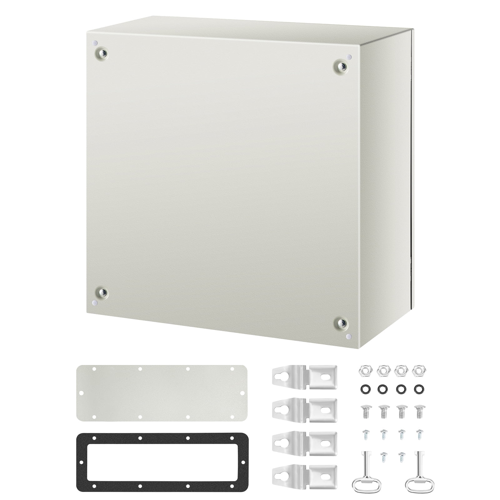 KFFKFF Steel Electrical Box 24”x 24” x 12” Electrical Enclosure Box ...