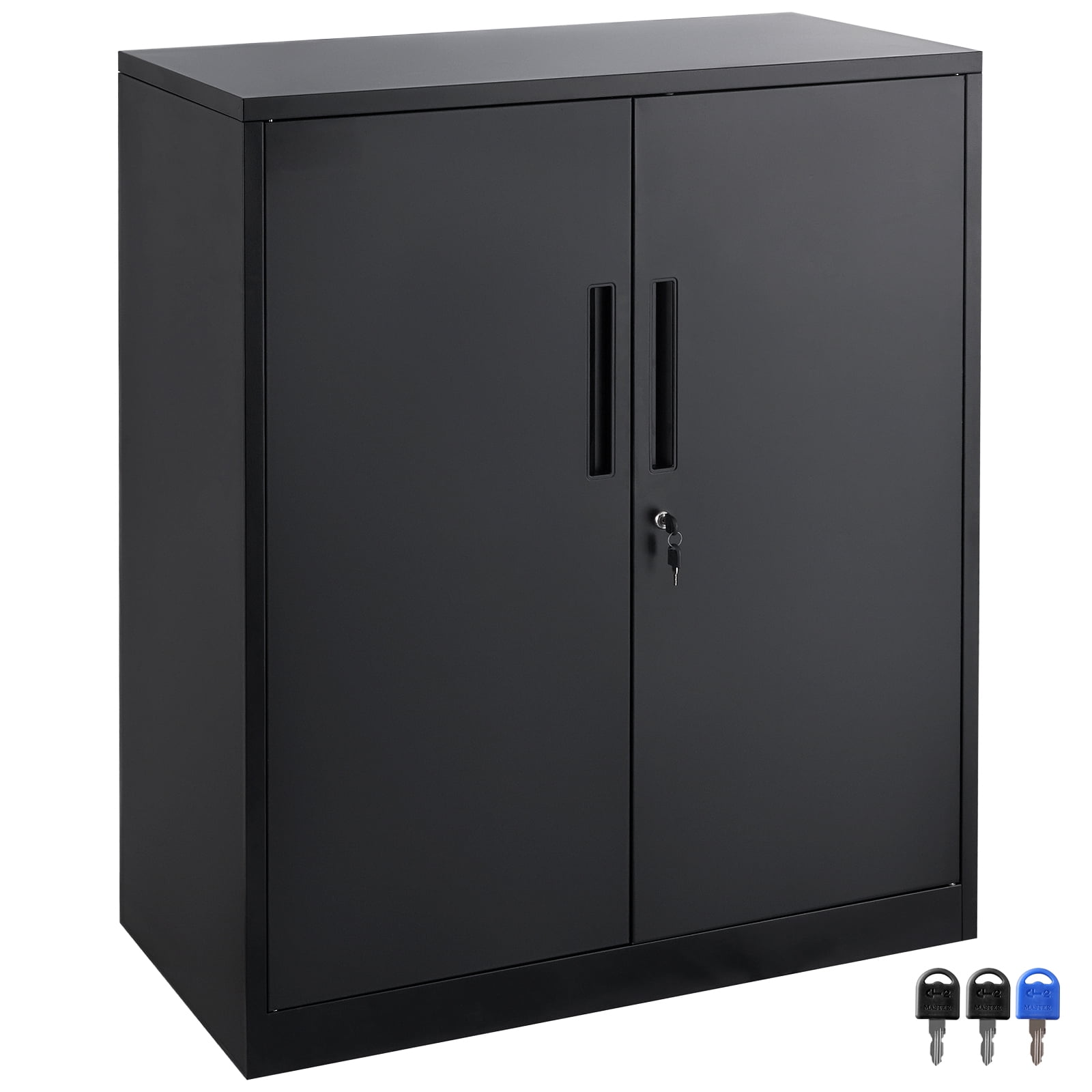 KFFKFF Steel Storage Unit with Dual Magnetic Entryways and Customizable ...