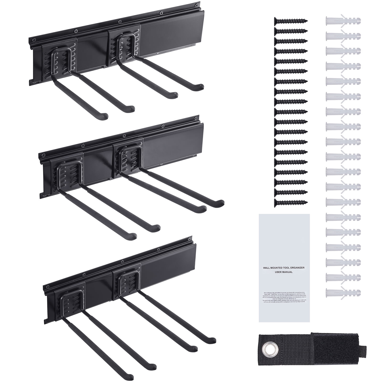 KFFKFF Storage Organizer for Garage, Supports up to 600 lbs, Wall ...