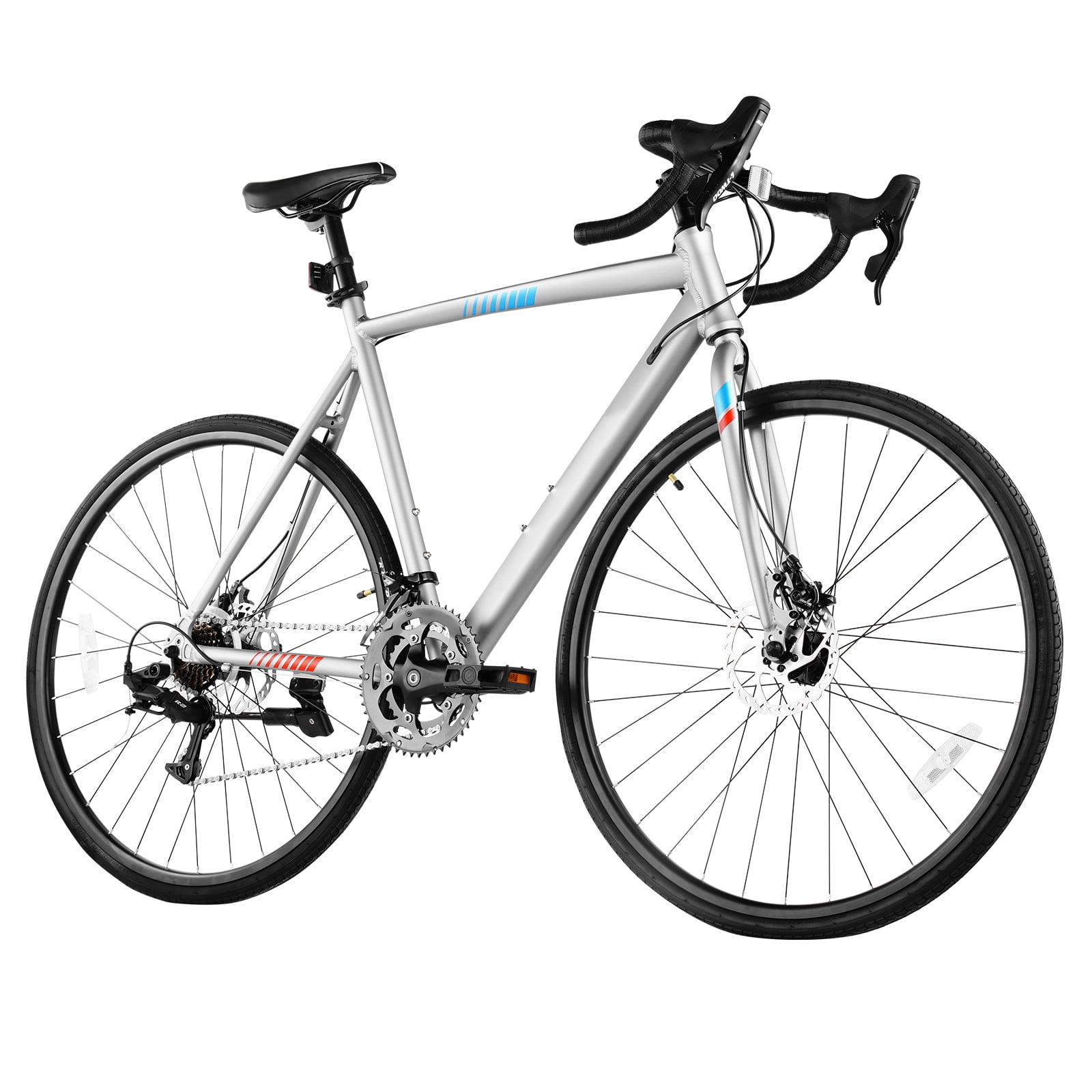 KFFKFF Road Bike, 700C Racing Aluminum Alloy Frame Bike, L-TWOO 14 ...