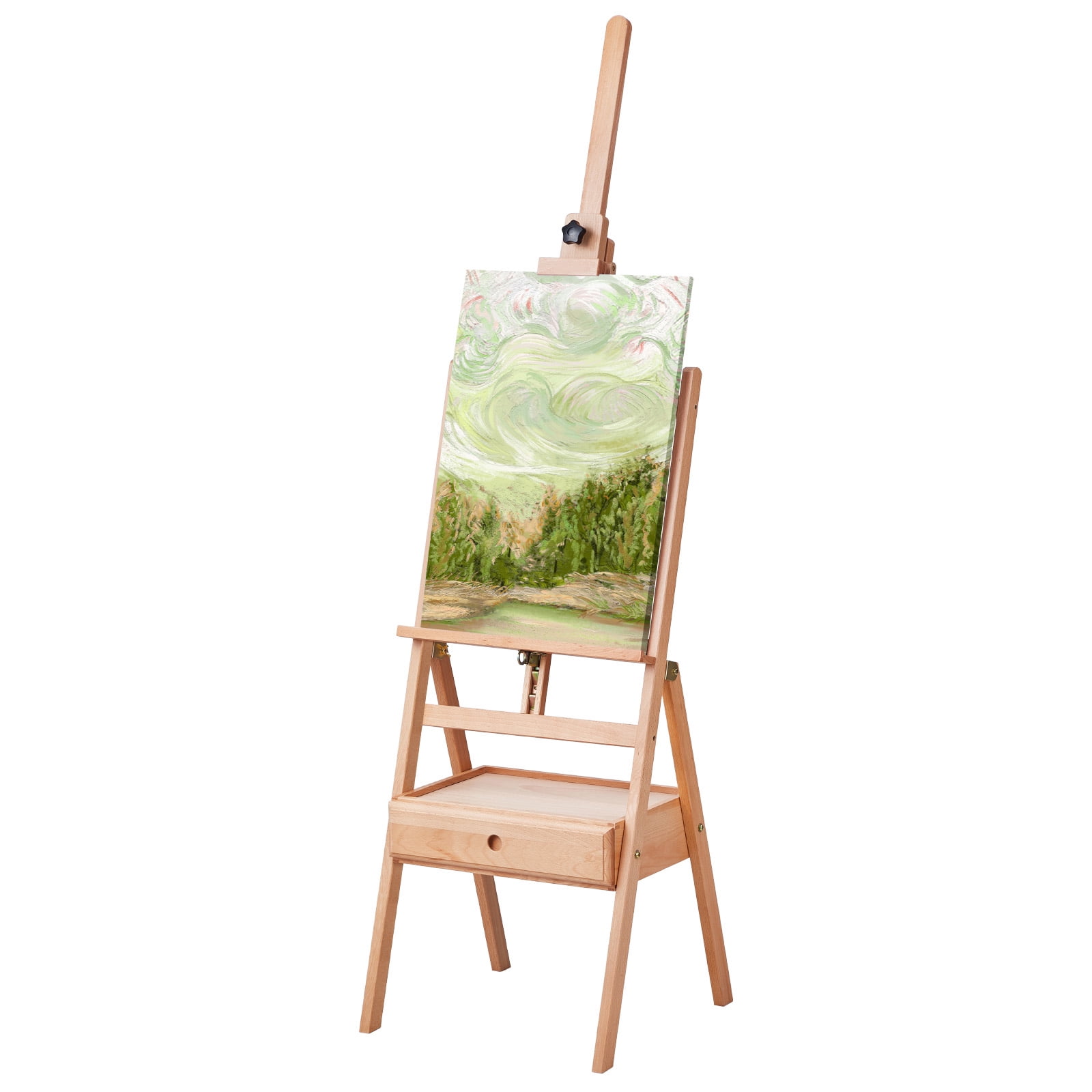 KFFKFF Studio H-Frame Easel Holds, Accommodates Artwork up to 36 ...