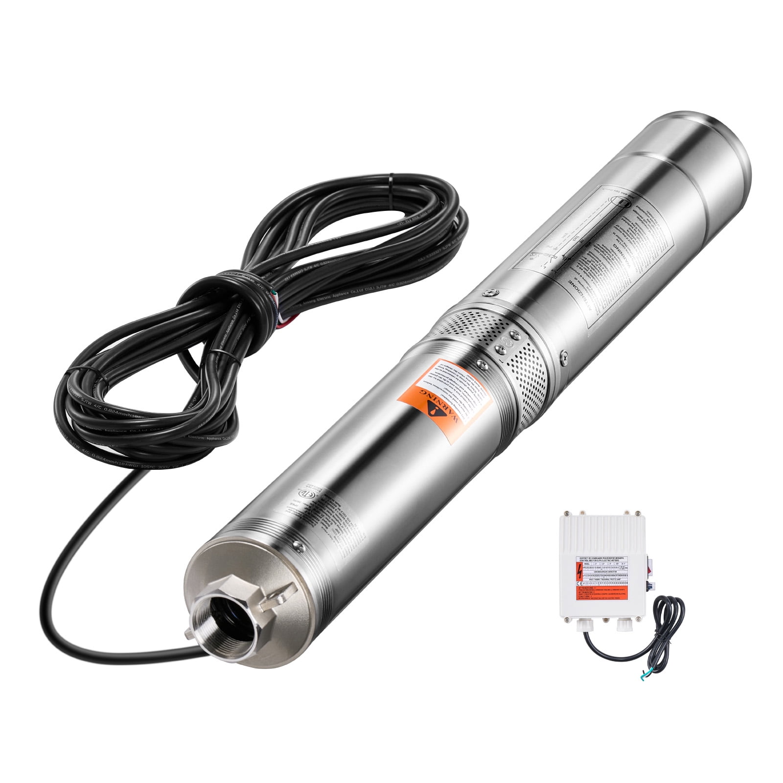 KFFKFF Subterranean Water Pump, Output Power of 1 HP, 230V, Flow of 31. ...