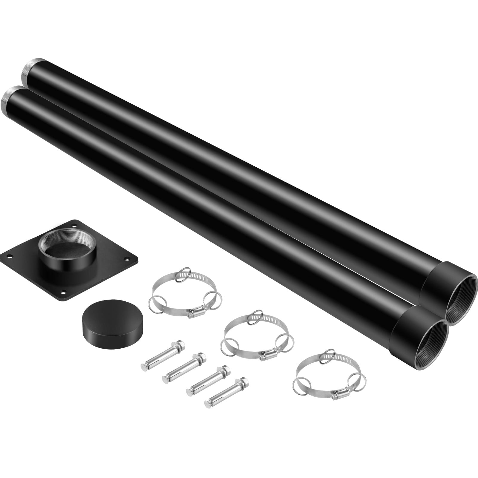 KFFKFF Sun Shield Stand, 85" Canopy Support Rod, 3" Wide, Durable Steel ...