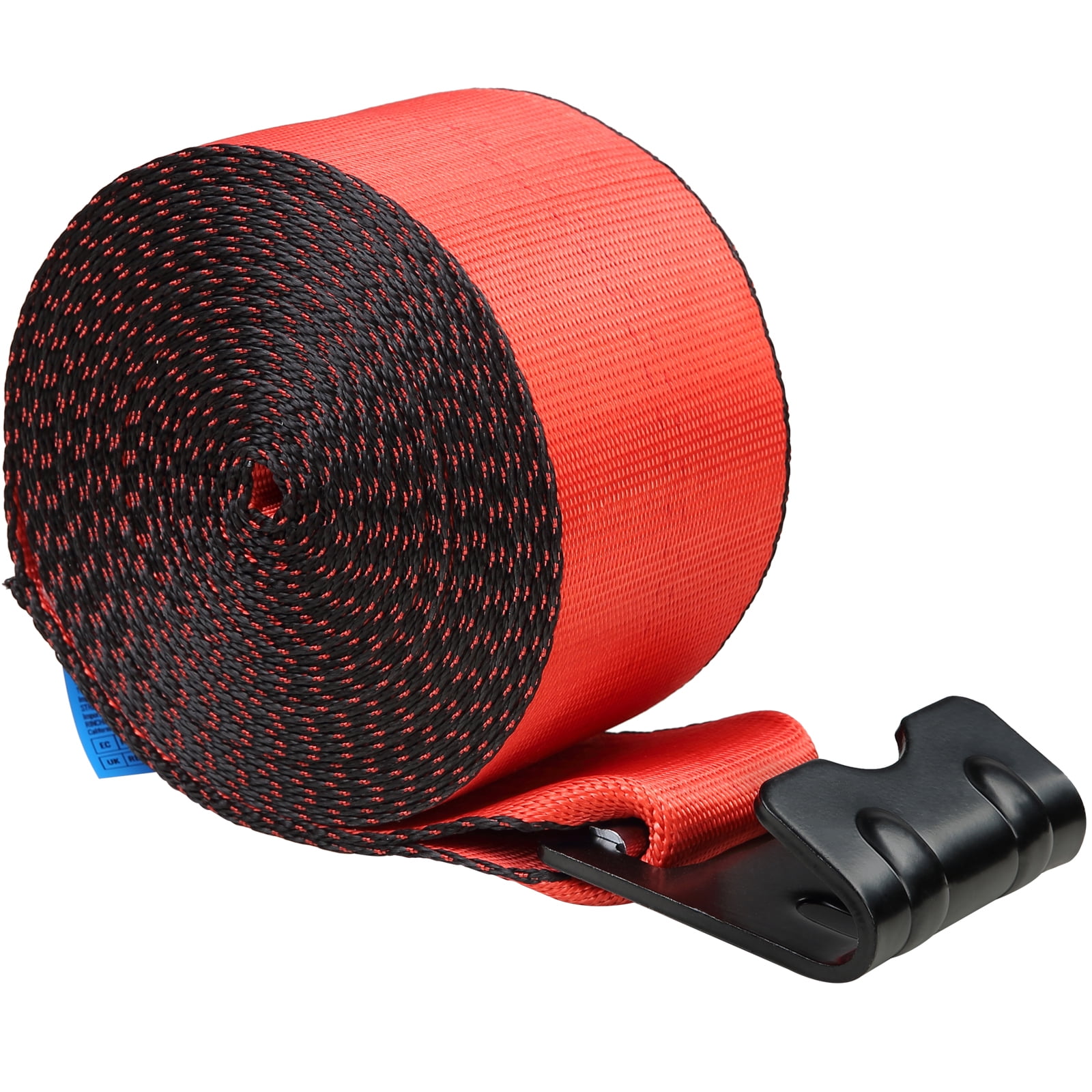 KFFKFF Tie-Down Straps, 4-inch x 30-ft, Load Support 6000 lbs, Max ...