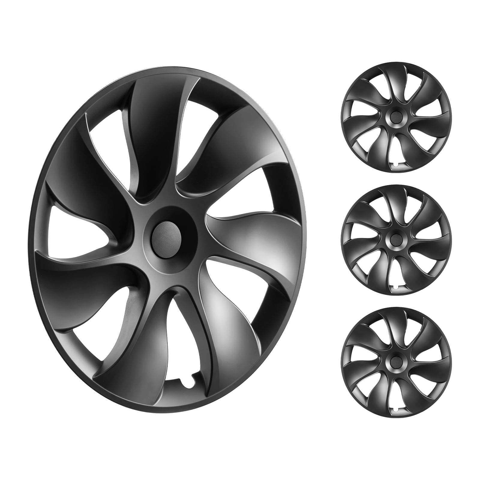 Tesla Model Y 19-inch Tire Rim Covers Hubcaps - Walmart.com