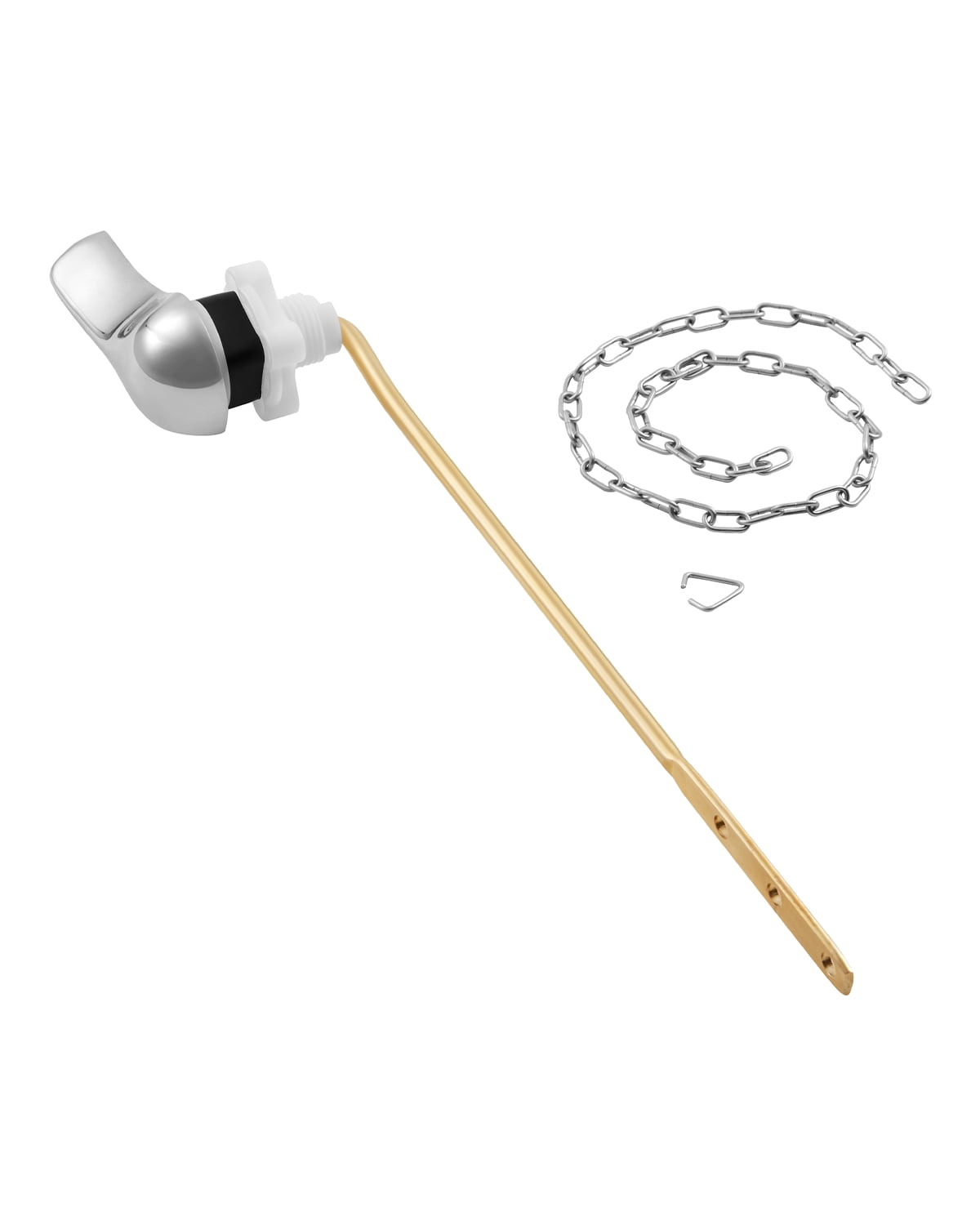 KFFKFF Toilet Lever Upgrade Kit, Universal Front-Mounted Toilet Lever ...